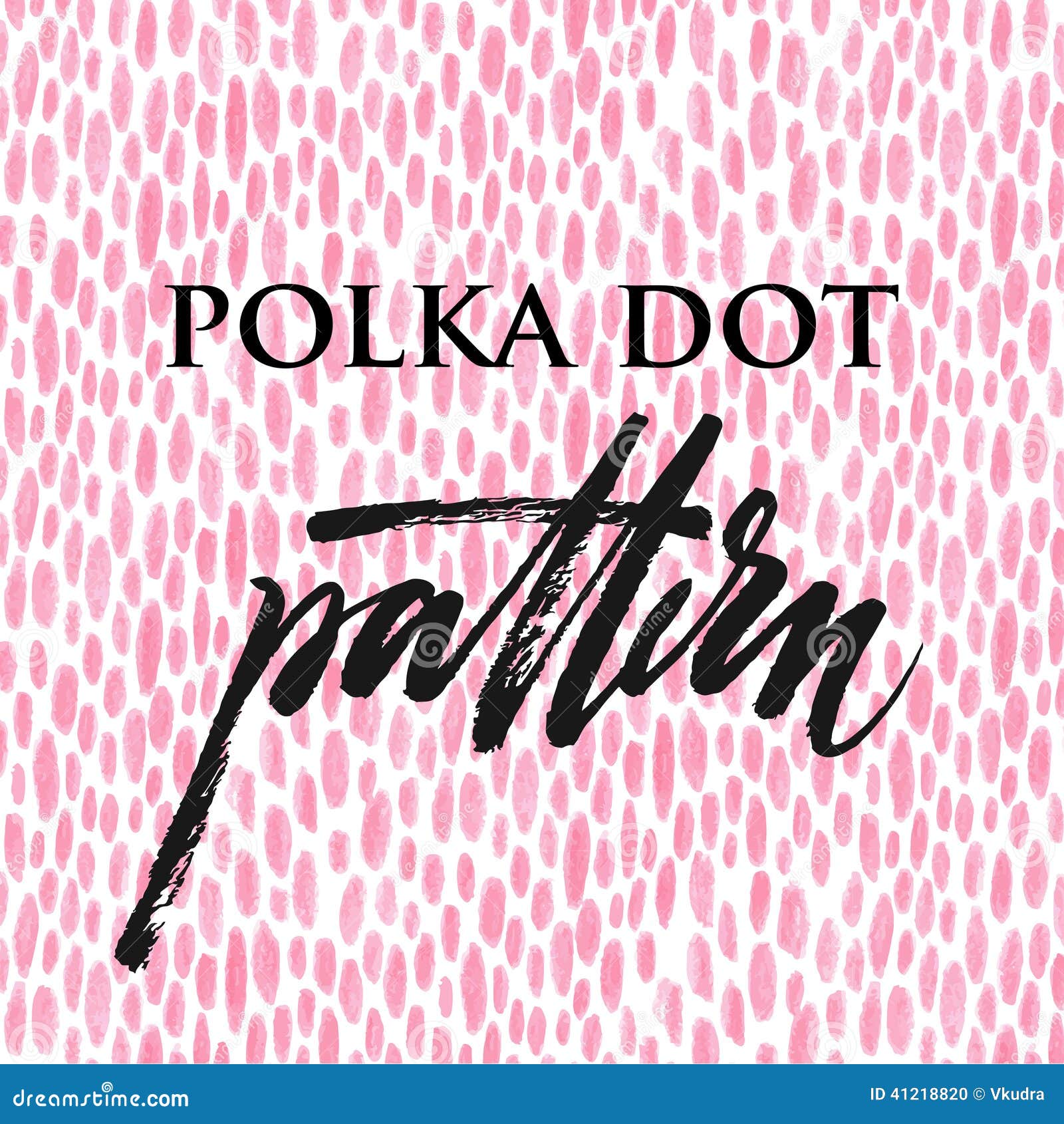 Polka Dot Color Pencil Pattern Stock Vector - Illustration of blue ...