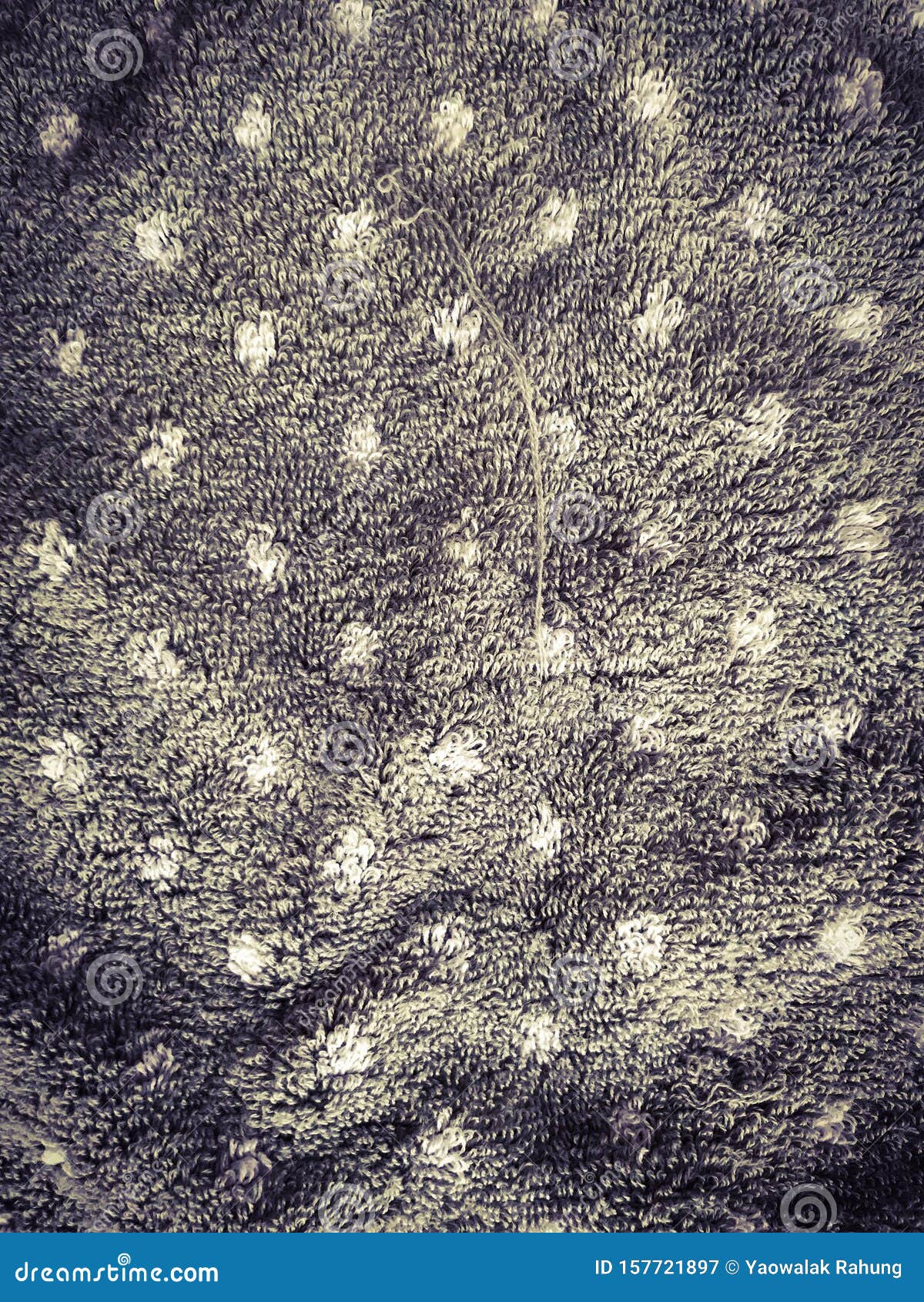 Polka Dot Fabric Pattern Texture Background Stock Image - Image of ...