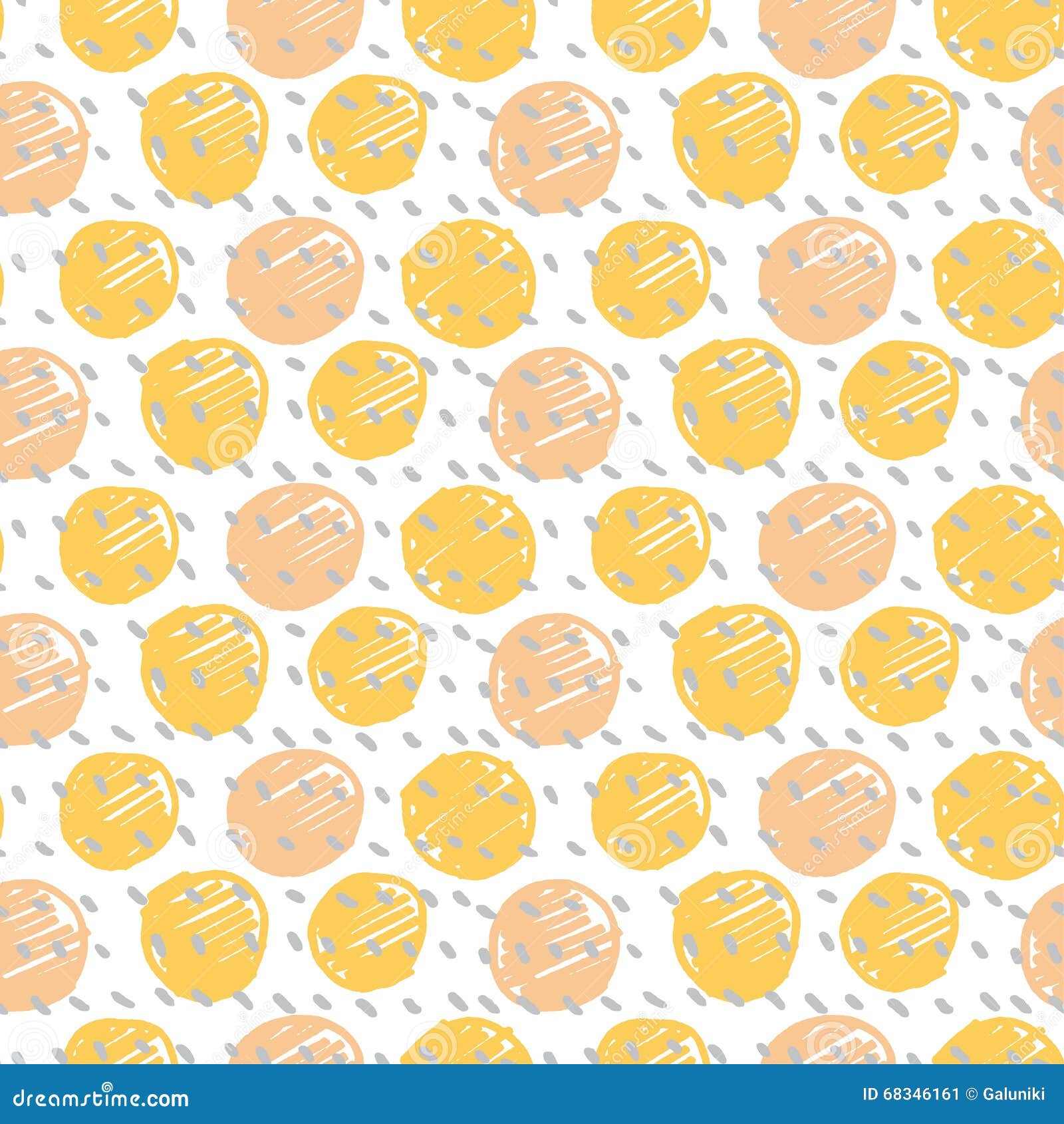 Polka dot modern pattern stock vector. Illustration of small - 68346161