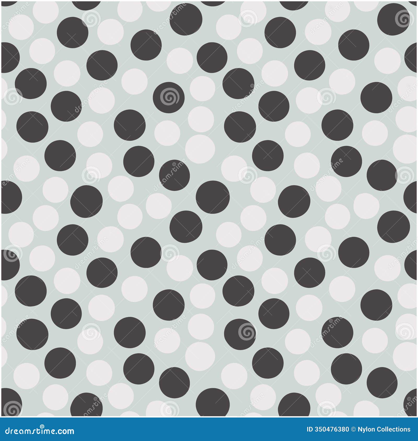 Polka Dot Pattern Design Vector Art. Stock Vector - Illustration of magenta, grey: 350476380