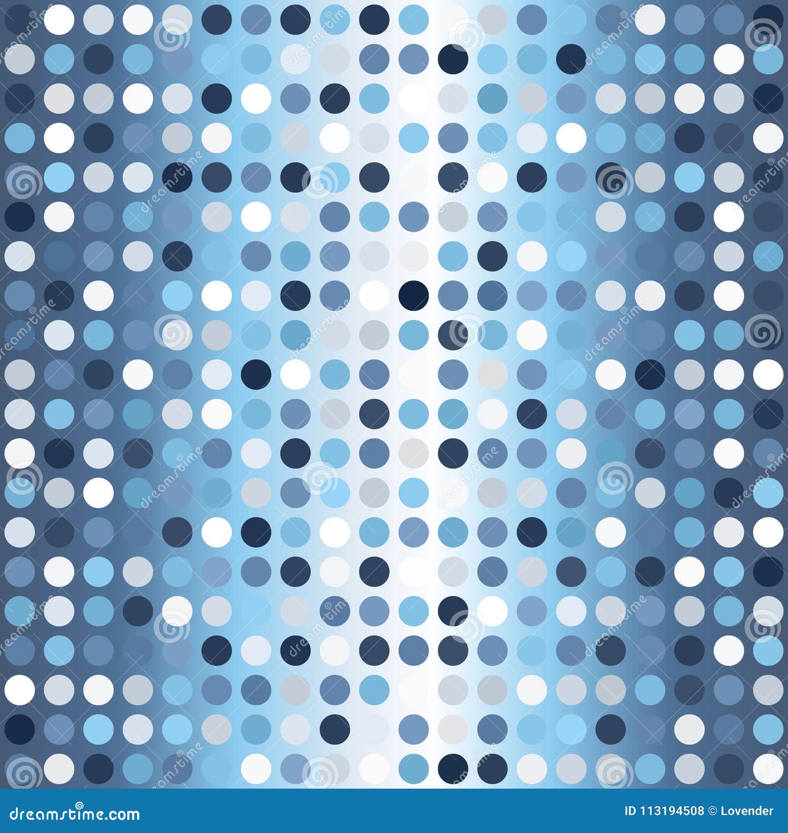 Polka Dot Pattern. Seamless Vector Stock Vector - Illustration of ...