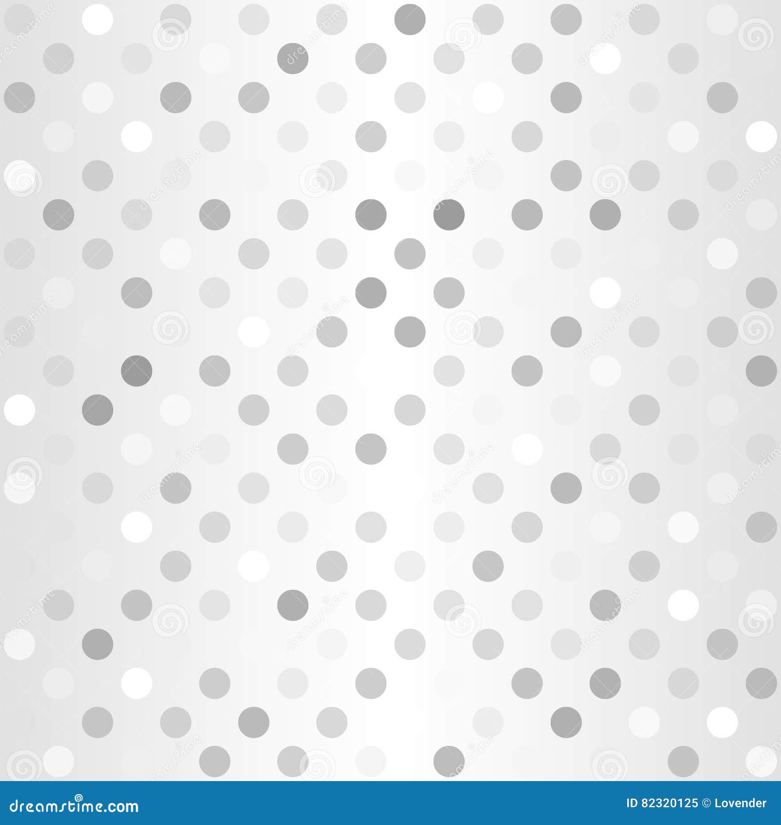 Polka Dot Pattern. Seamless Vector Gradient Dot Background Stock Vector ...