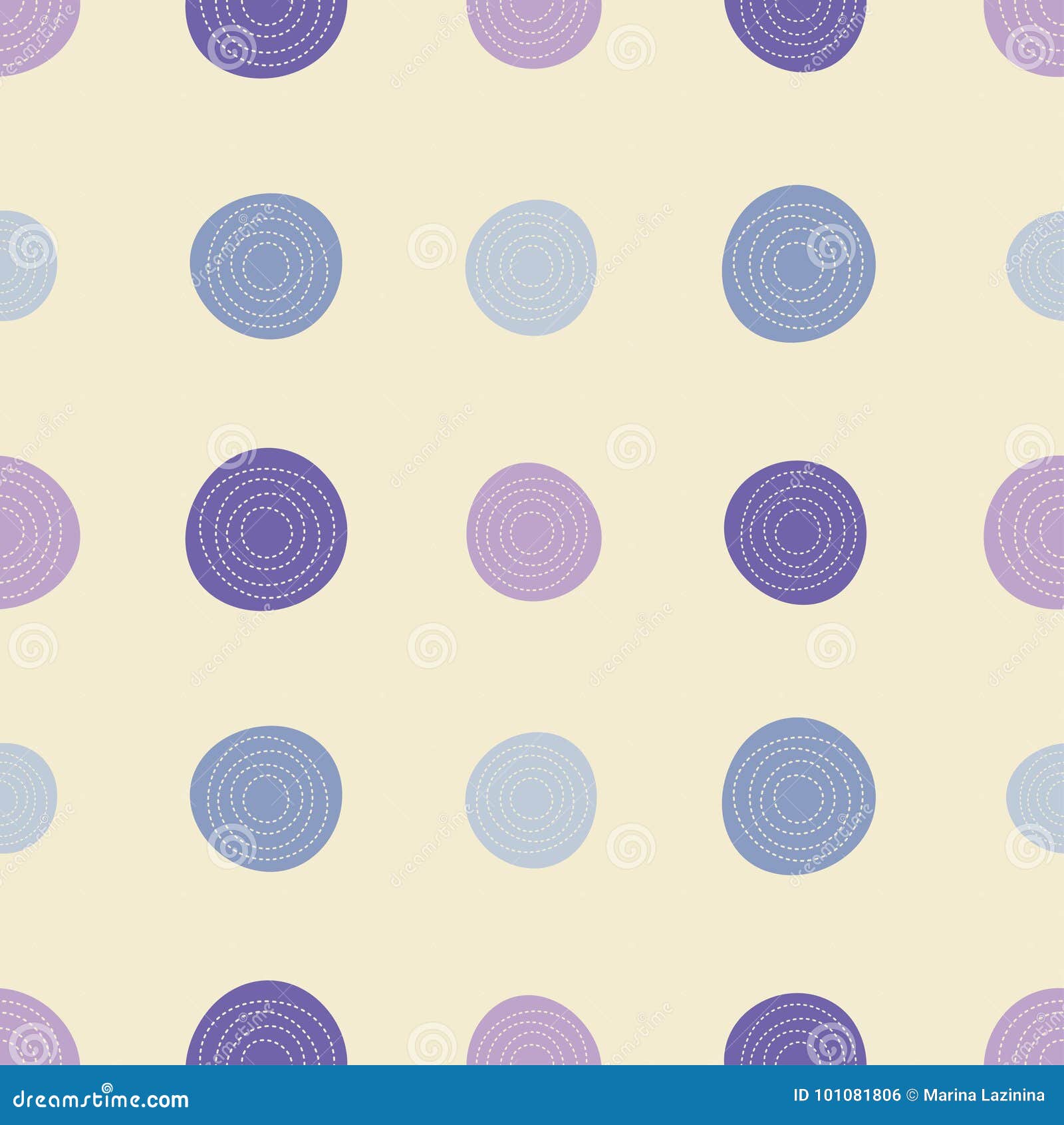 Polka Dot Seamless Pattern. Dots Texture Stock Illustration ...