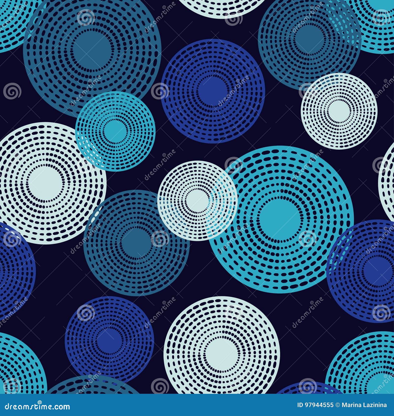 Polka Dot Seamless Pattern. Dots Texture Stock Illustration ...