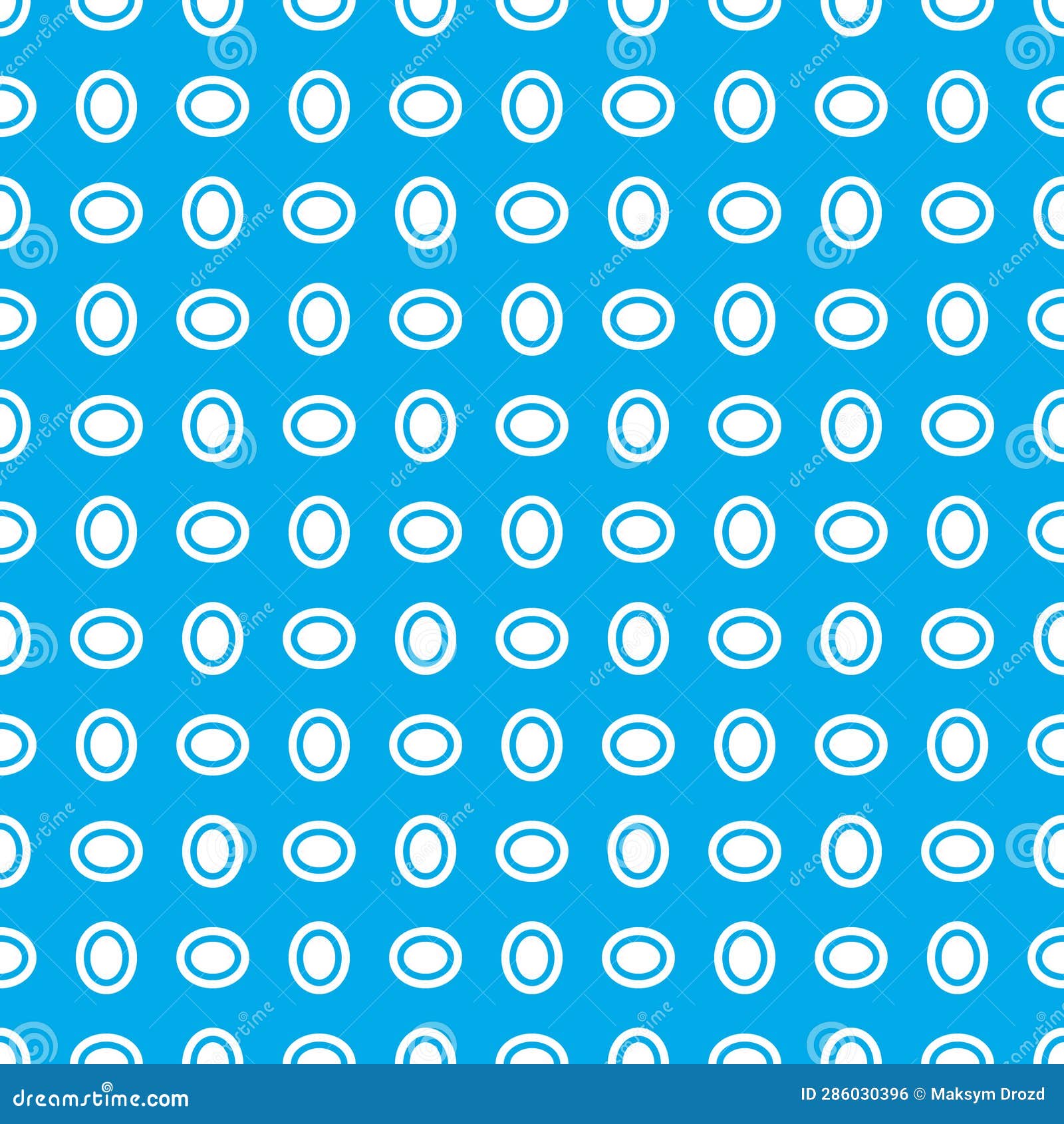 Polka Dot Seamless Pattern, Light Blue Polka Dot. Stock Vector ...