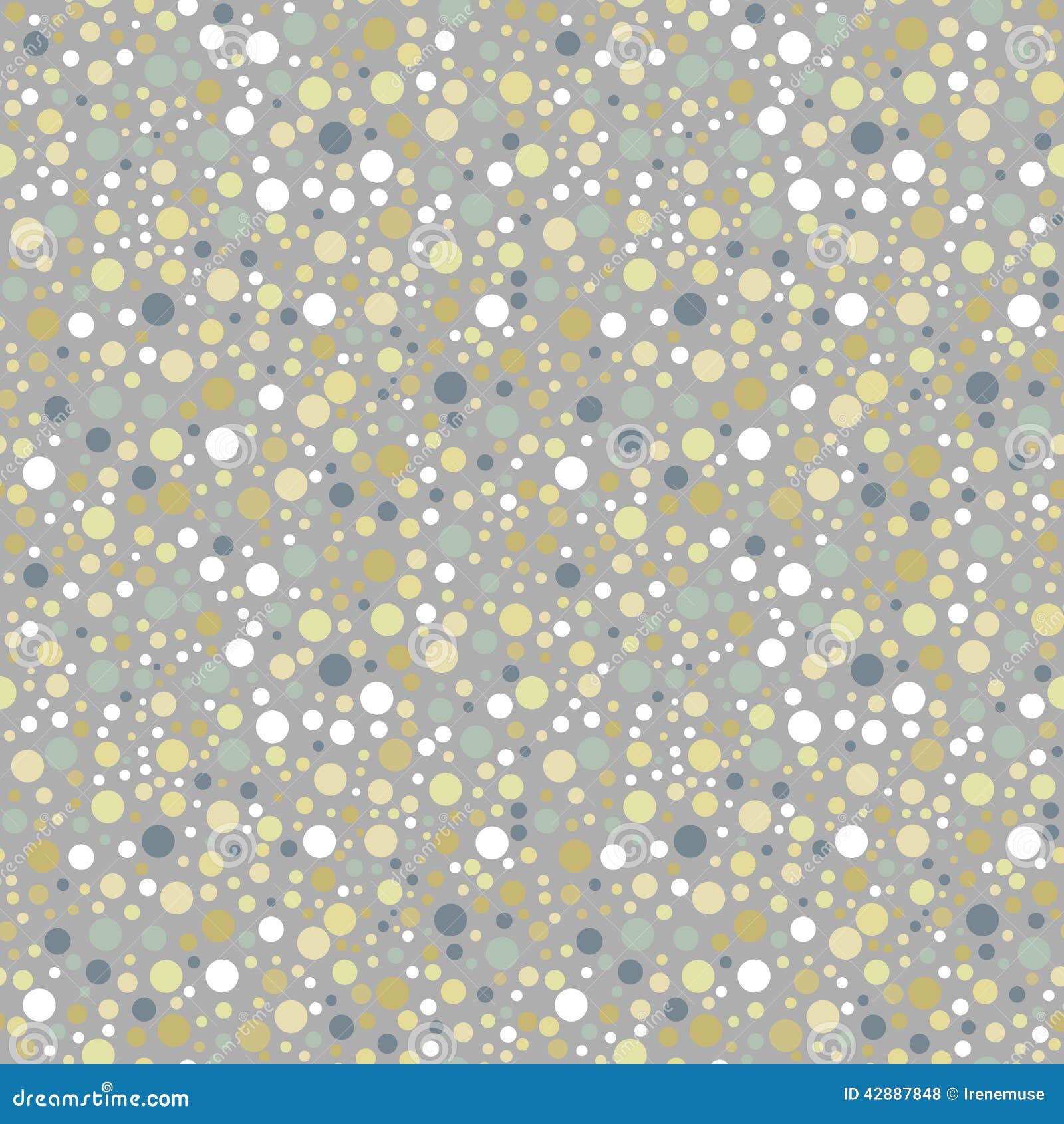 Polka dot seamless pattern stock vector. Illustration of seamless ...