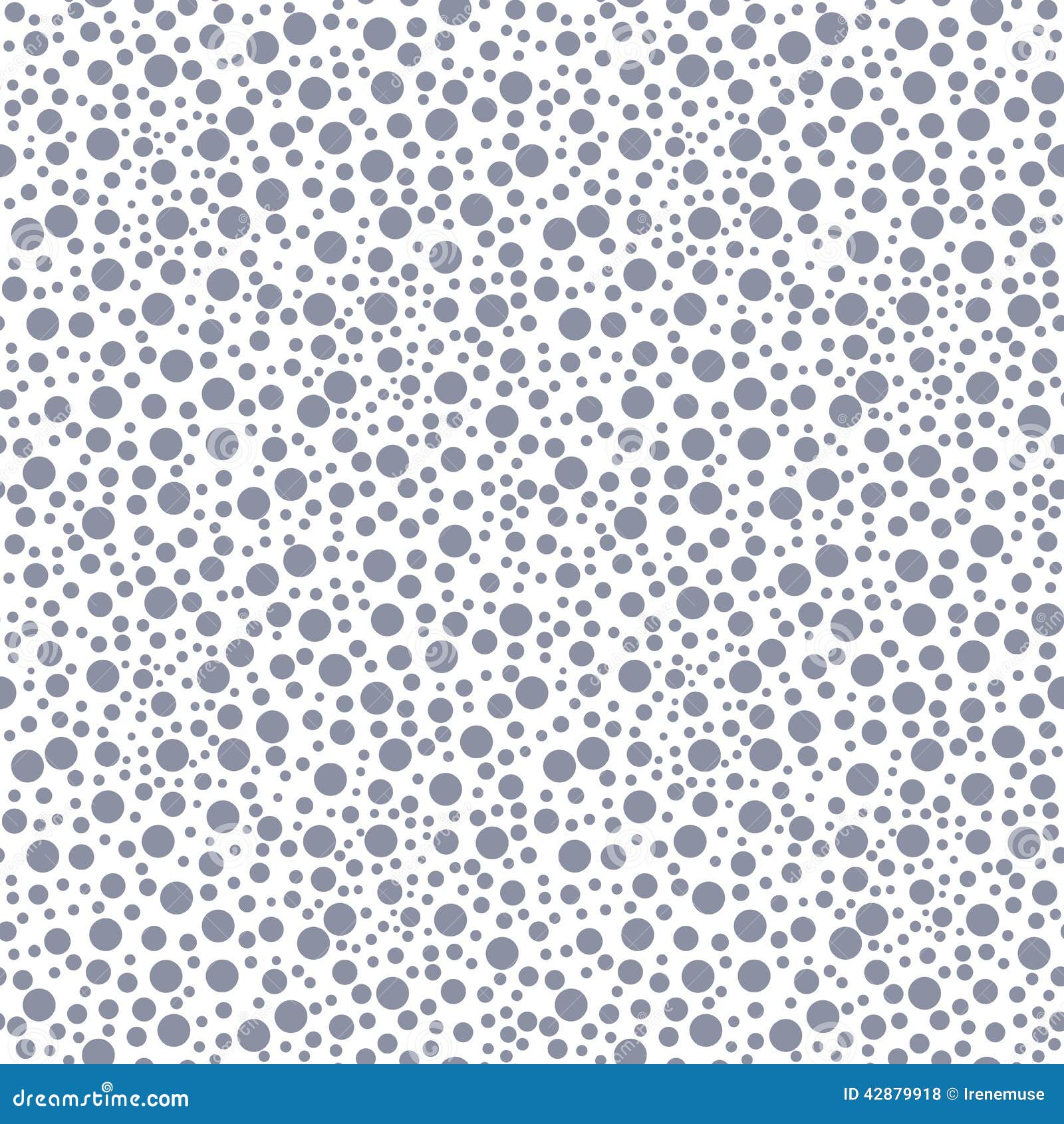 Polka dot seamless pattern stock vector. Illustration of chaos - 42879918