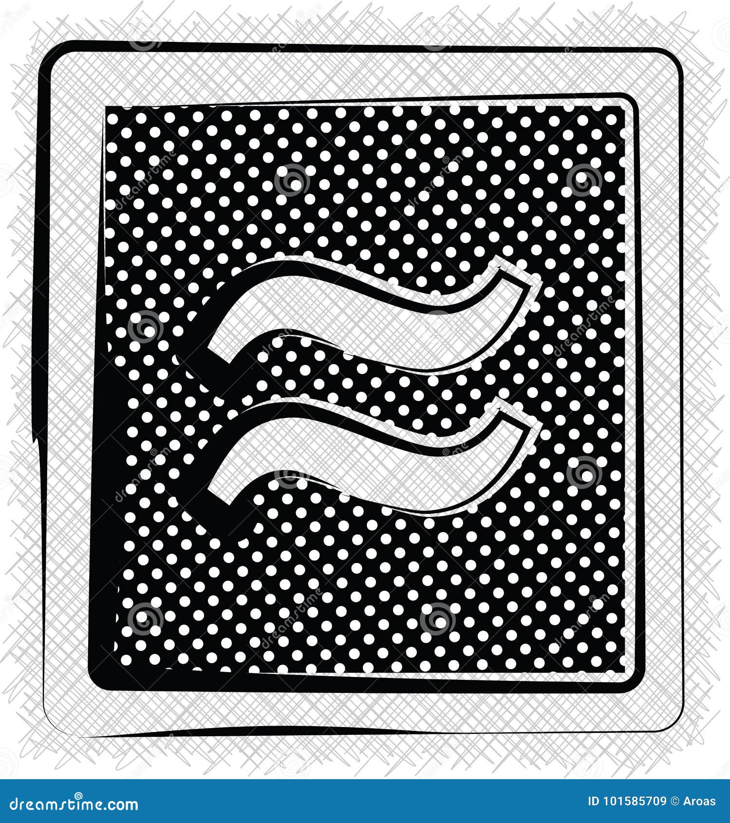 Polka Dot SYMBOL Illustration Stock Vector - Illustration of graphic ...