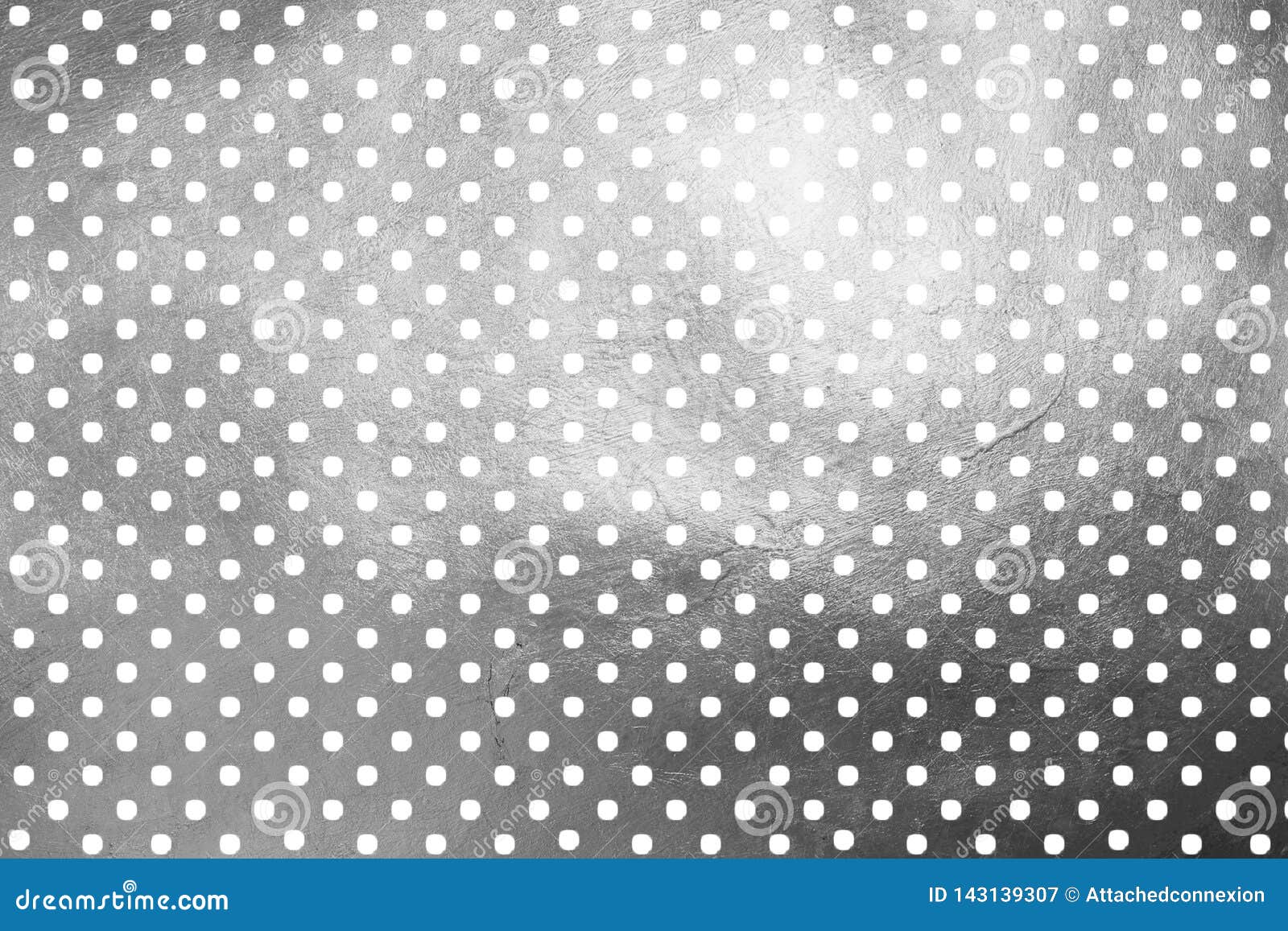 Polka Dots on Shinning Silver Luxury Creative Digital Abstract Texture ...