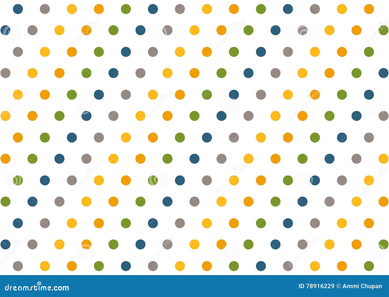 Polka Dots Pattern Background; Illustration Design for Wallpaper ...