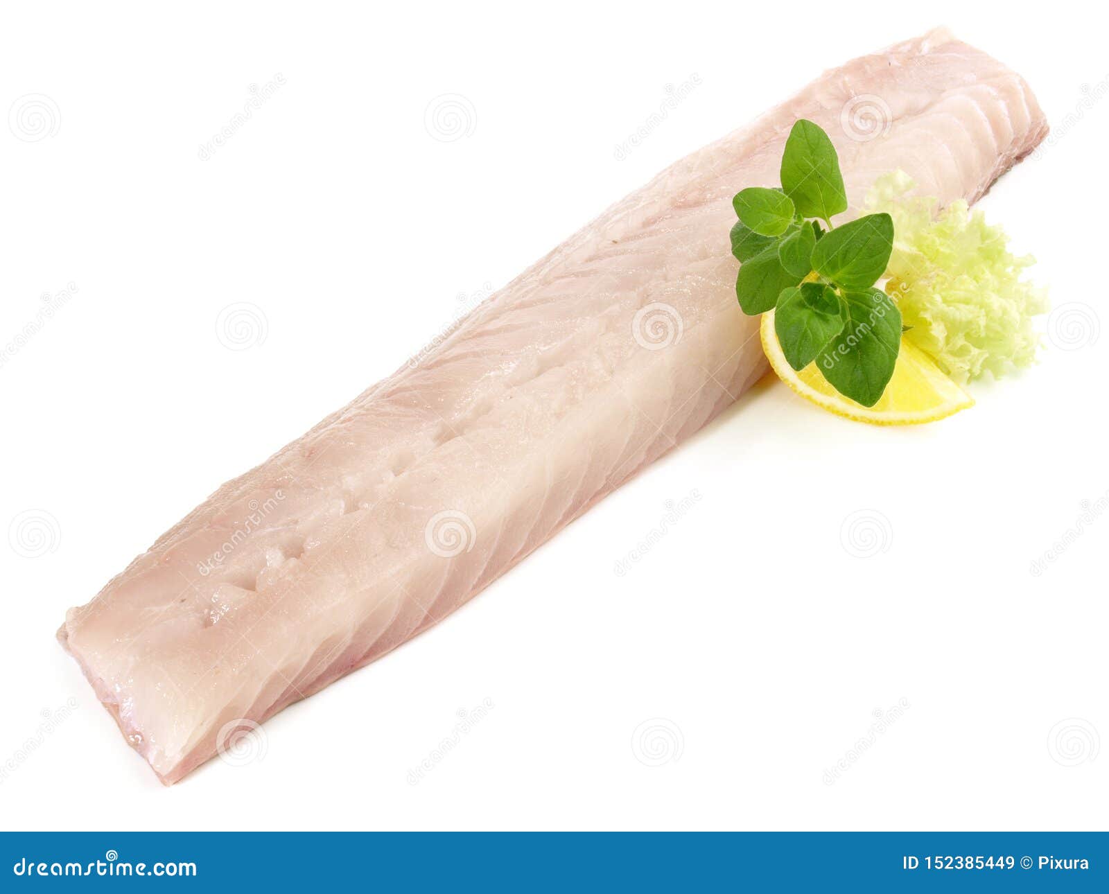 Pollack Loin - Fish Fillet stock image. Image of organic - 152385449