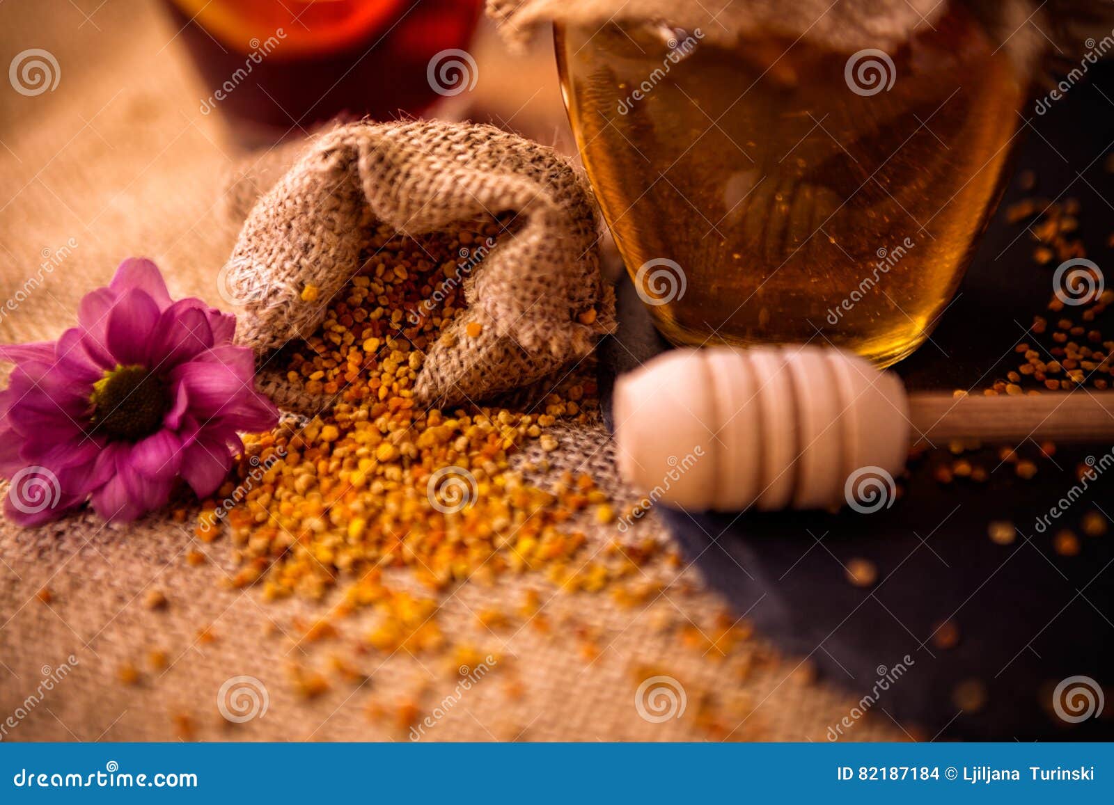 Pollen Propolis-product of Bee Stock Photo - Image of background ...