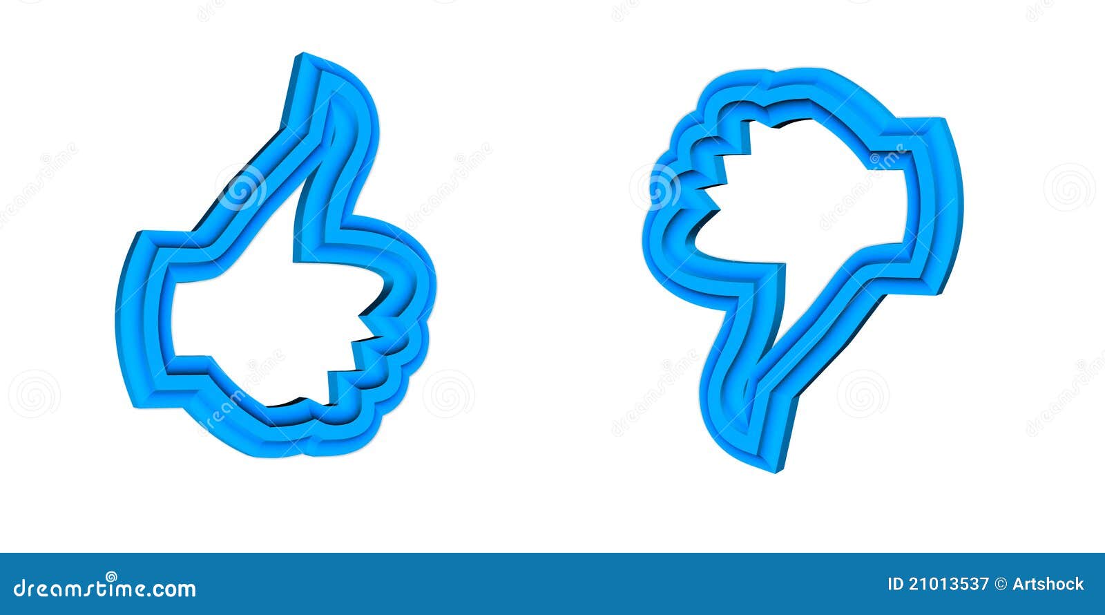 Pollice alto e pollice giù illustrazione di stock. Illustrazione di ...