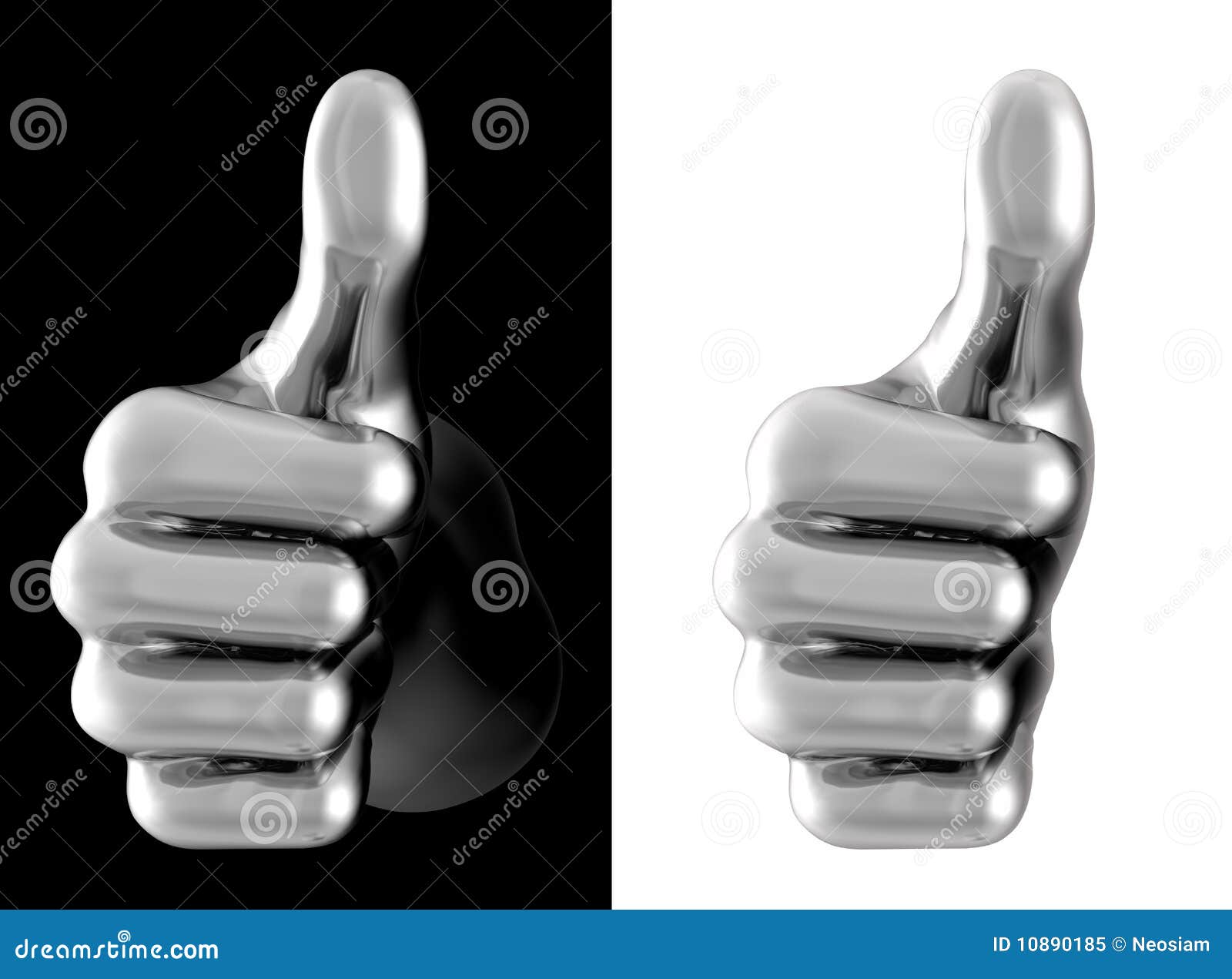 Pollice in su! illustrazione di stock. Illustrazione di freddo - 10890185