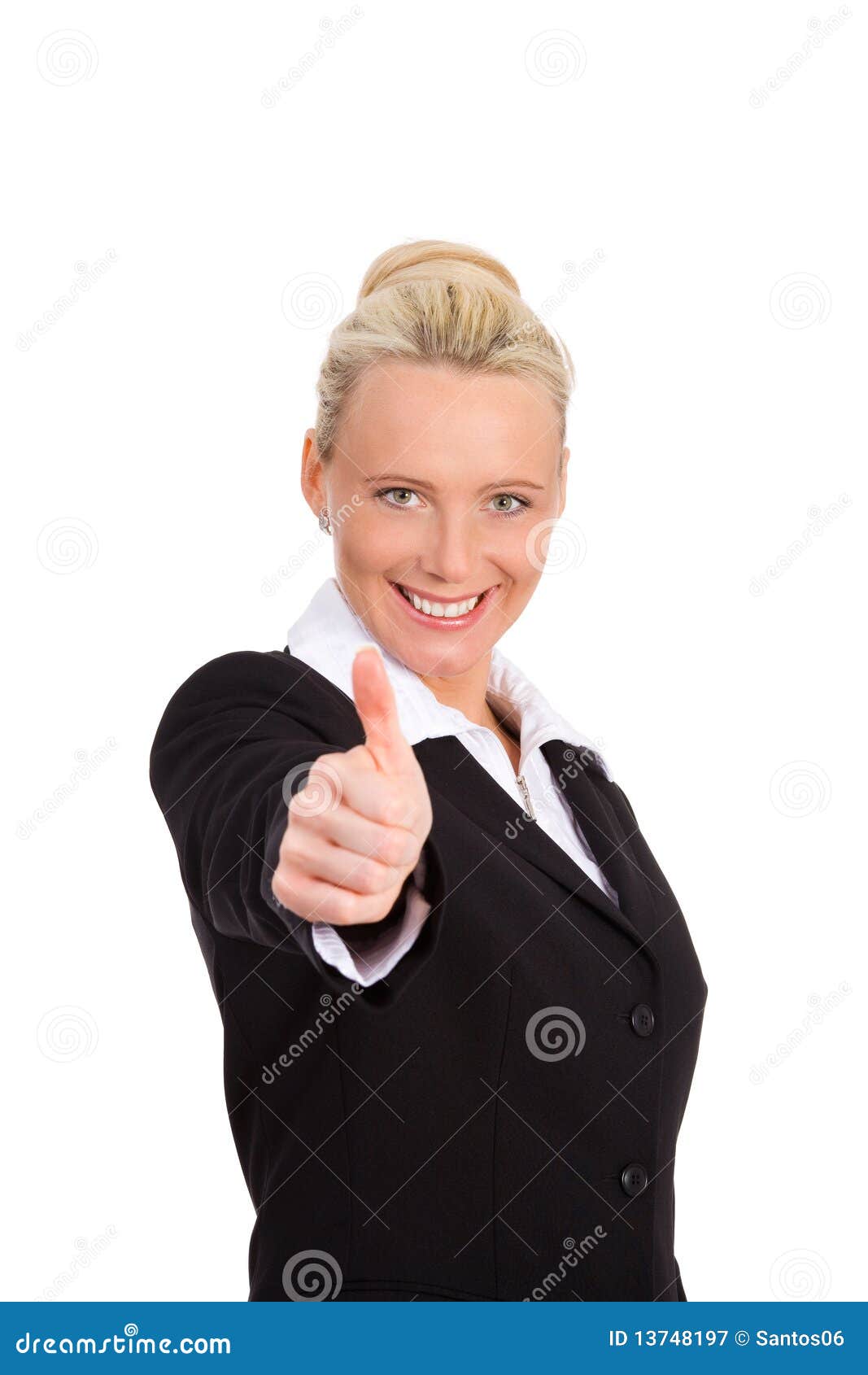 Pollice in su immagine stock. Immagine di seminale, emozione - 13748197