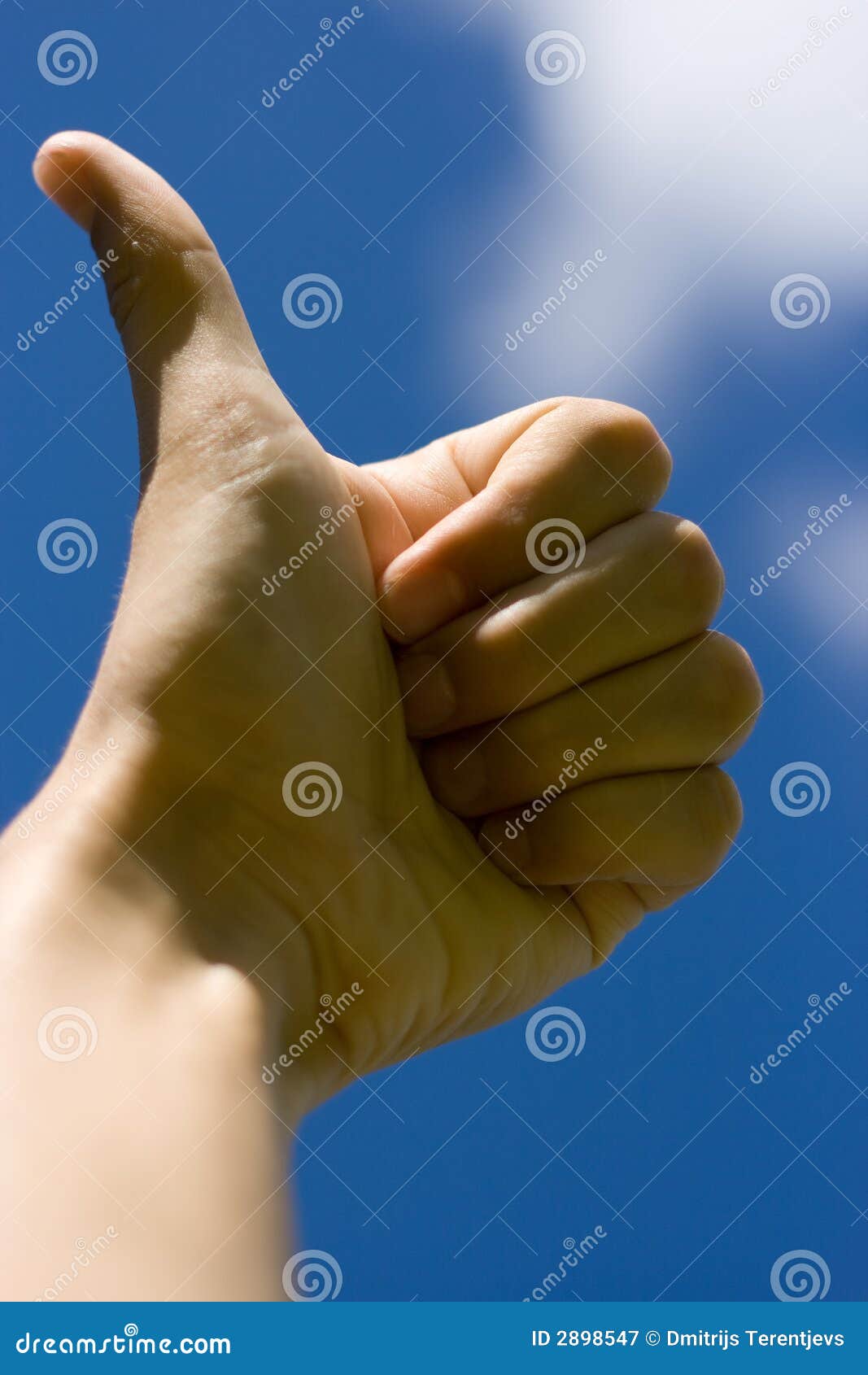 Pollice Su. Immagine Immagine: 2898547