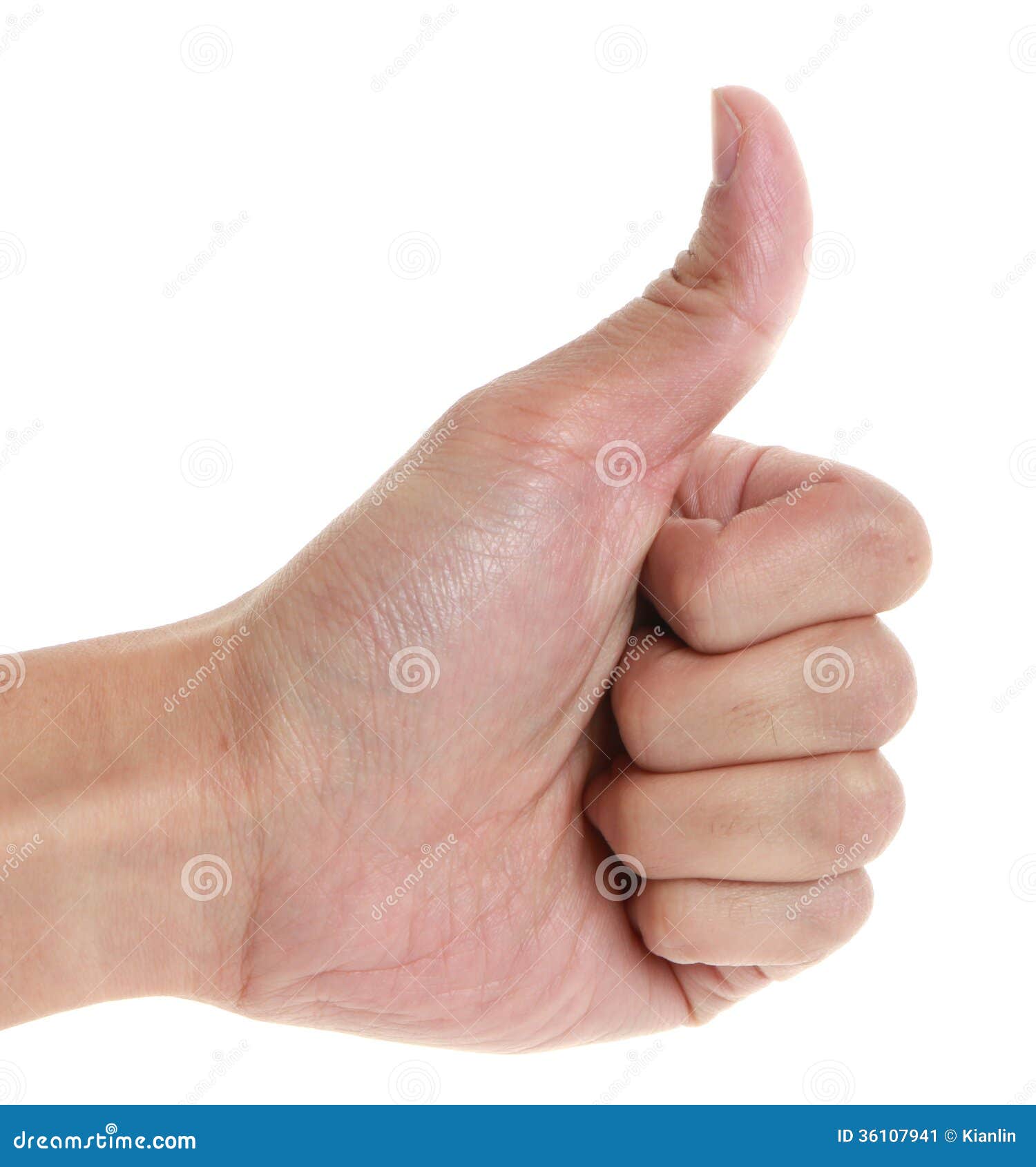 Pollice su immagine stock. Immagine di fatto, bene, concetto - 36107941