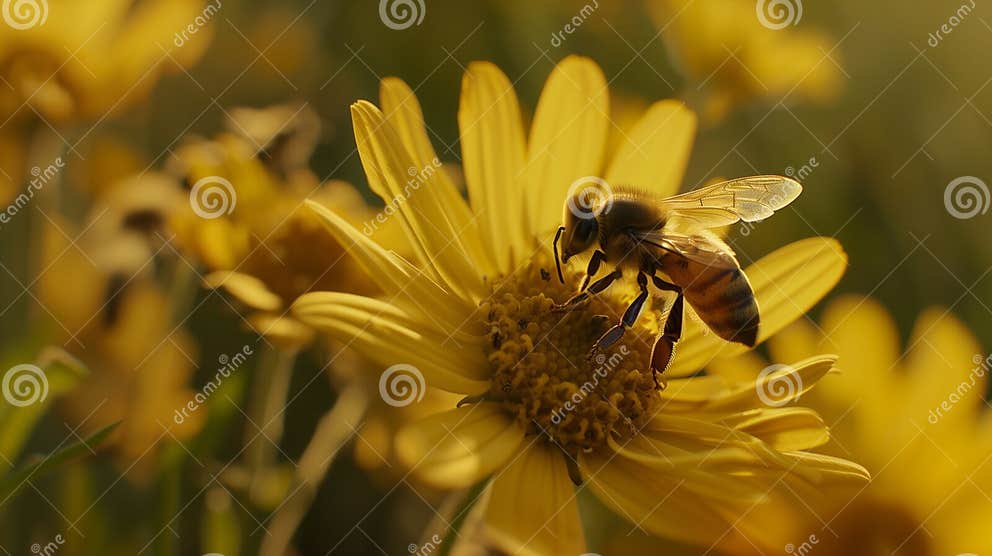 Pollination Nation Encouraging Bee-friendly Practices Stock ...