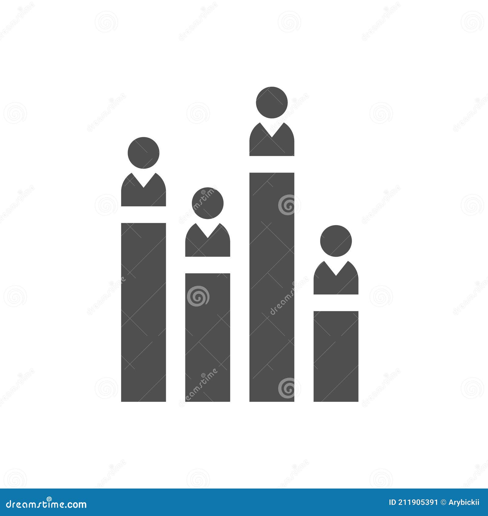 Polling Icon Vector Logo Template Design Element Stock Vector ...