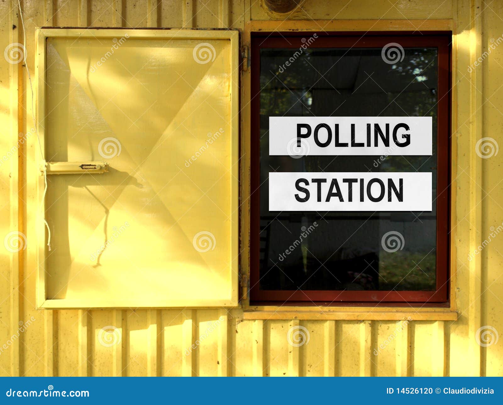 Polling station stock photo. Image of polling, ballots - 14526120