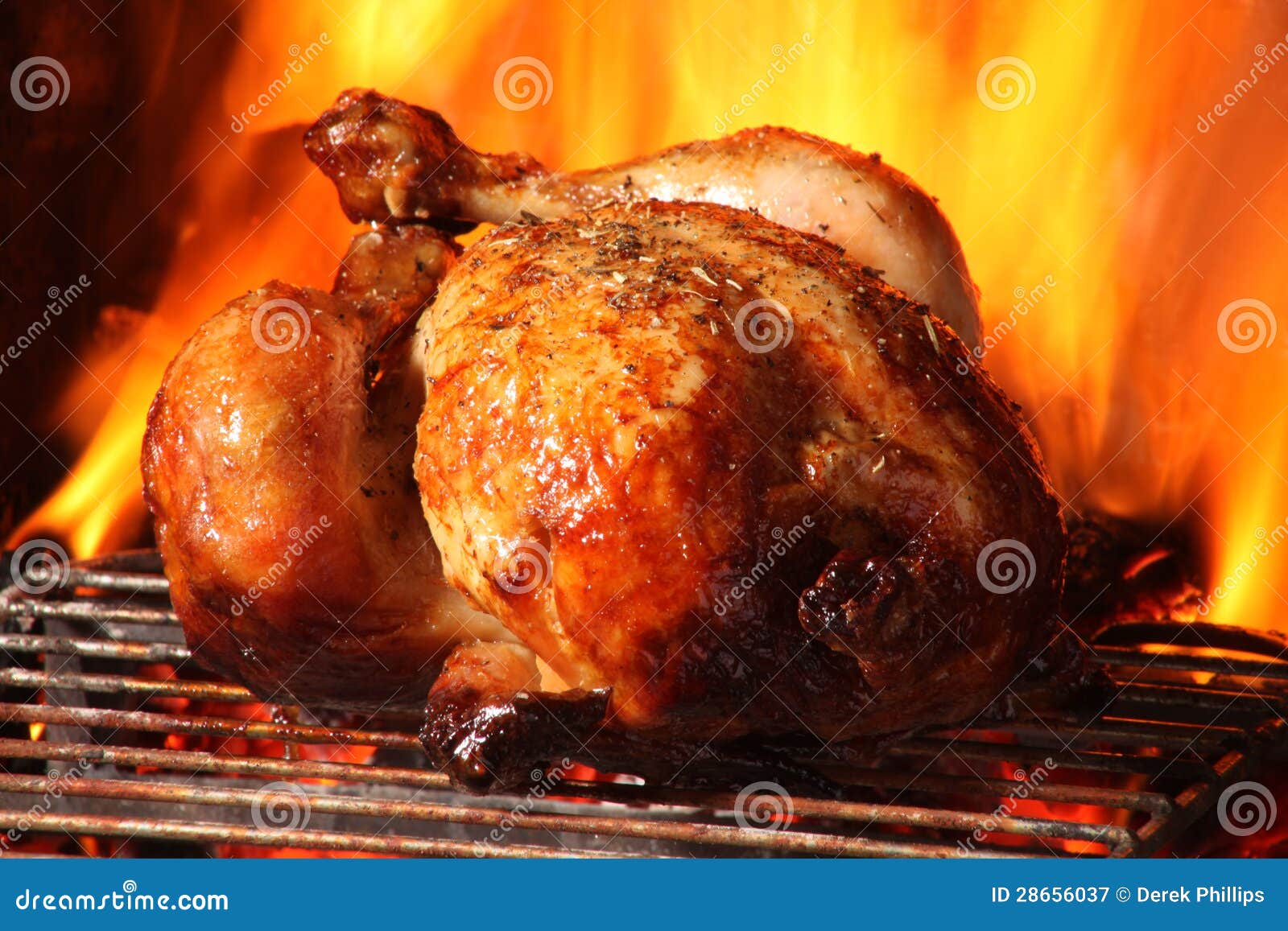 Pollo asado imagen de archivo. Imagen de pollo, resplandor - 28656037