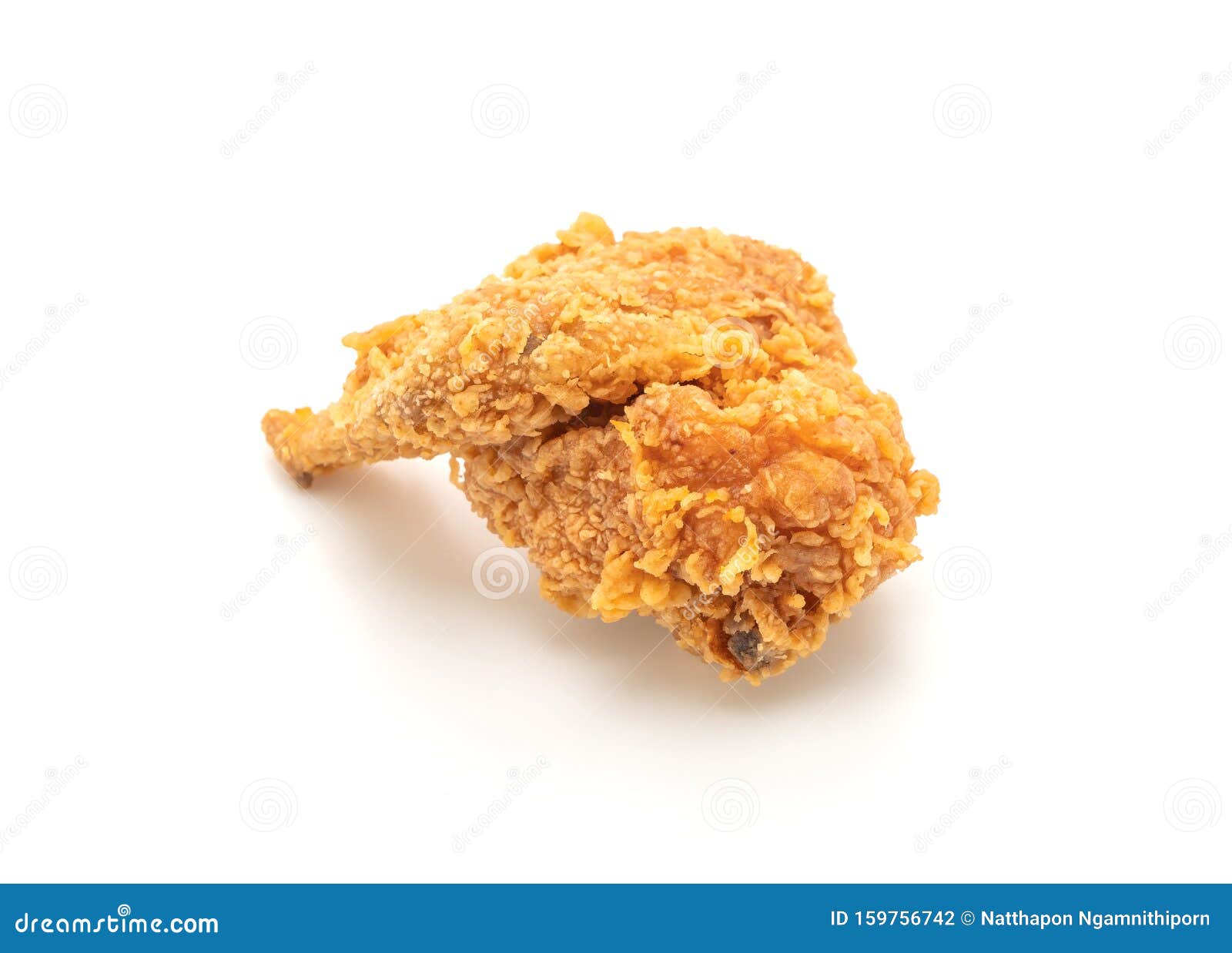 Pollo Frito (comida Chatarra Y Comida Malsana) Foto de archivo - Imagen ...