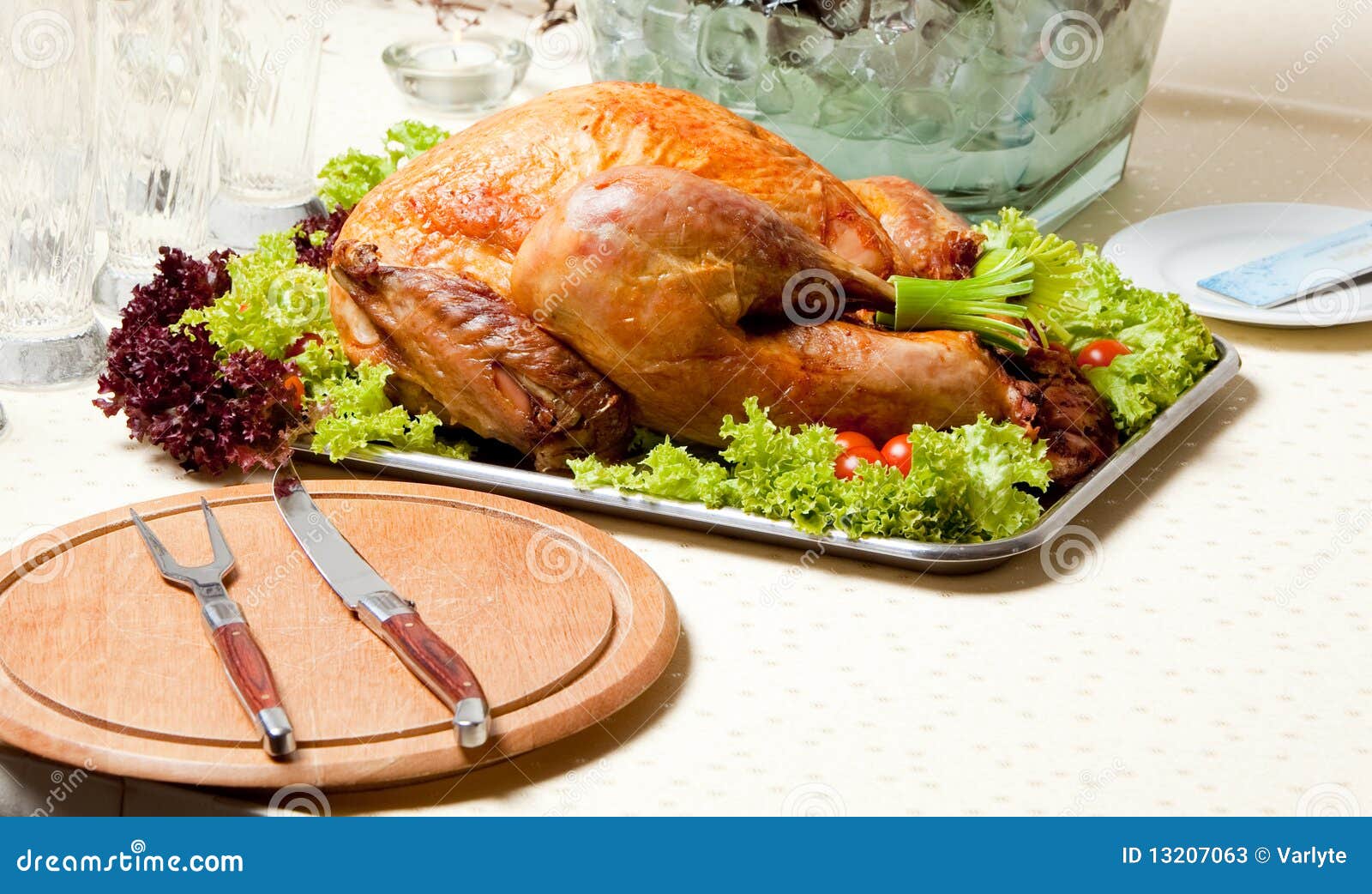 Pollo frito grande imagen de archivo. Imagen de coma - 13207063