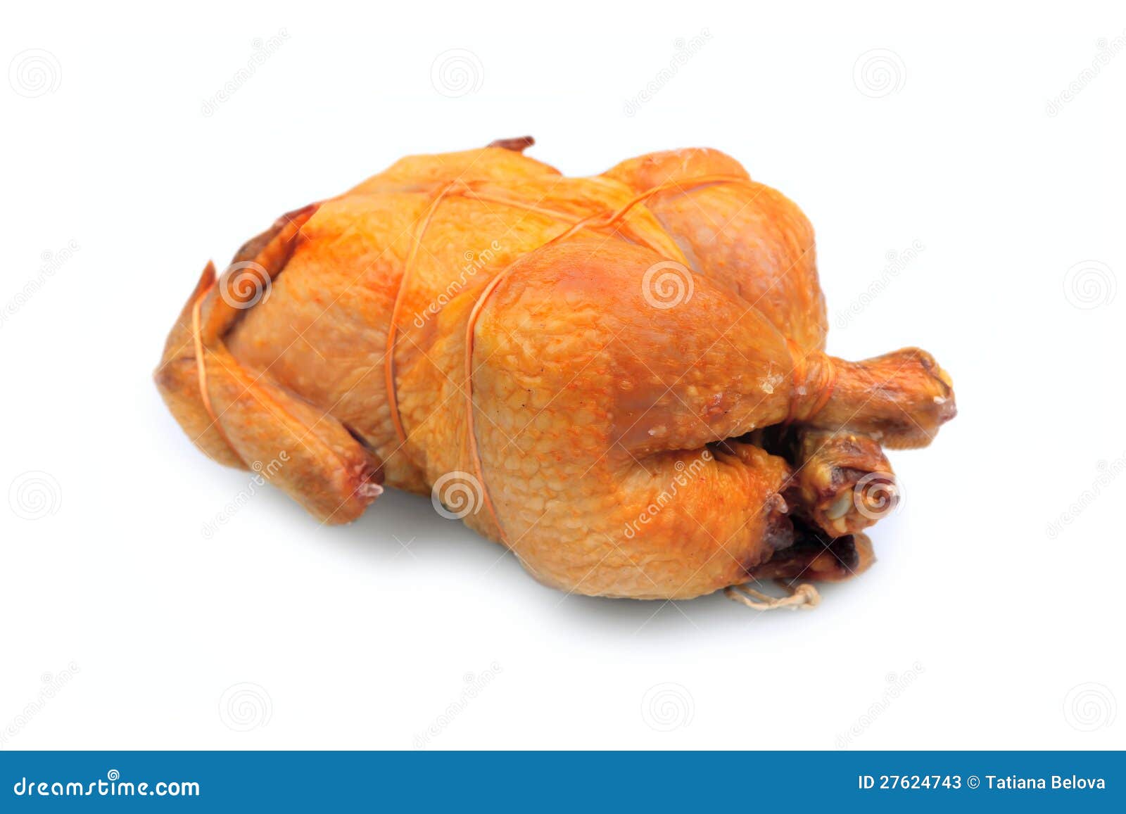 Pollo fumado imagen de archivo. Imagen de blanco, sabroso - 27624743