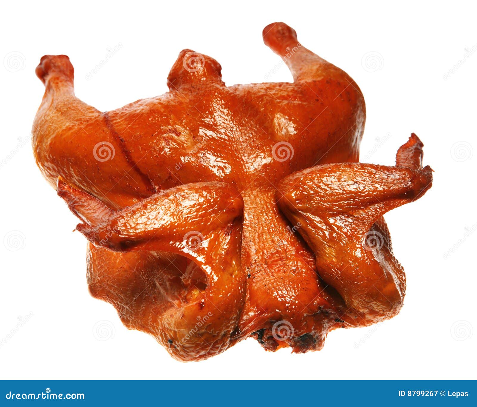 Pollo fumado imagen de archivo. Imagen de carne, color - 8799267