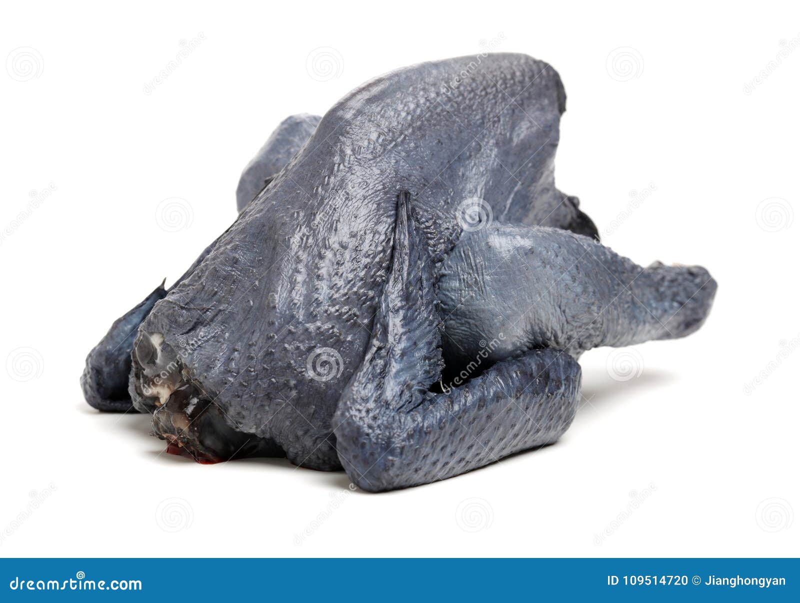Pollo negro entero foto de archivo. Imagen de animal - 109514720