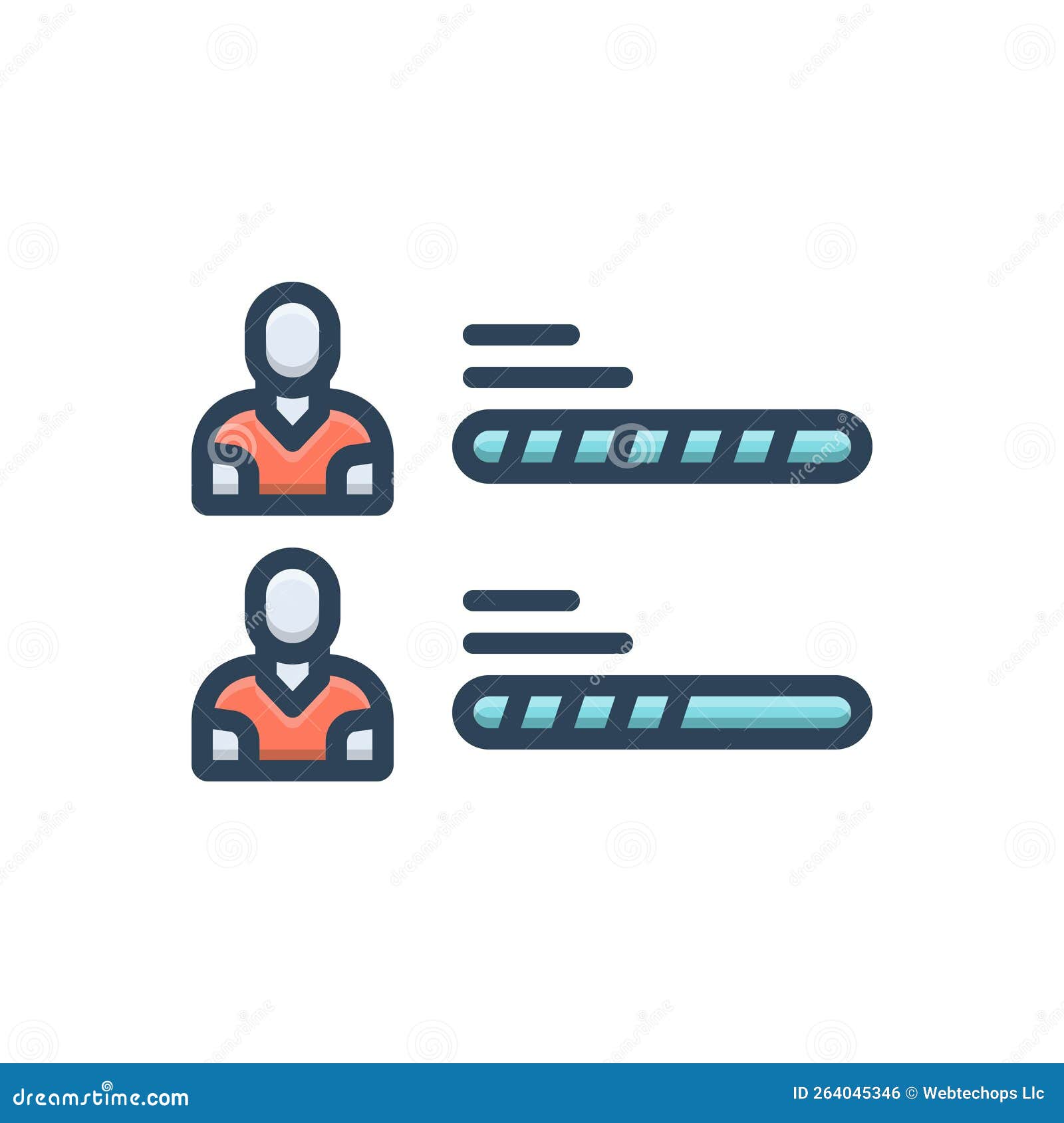 Color Illustration Icon for Polls, Voting and Referendum Stock Vector ...