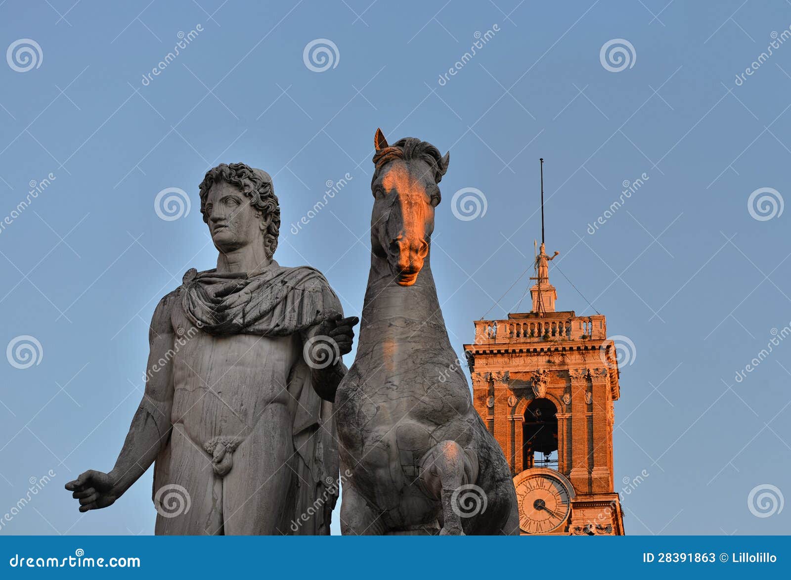 Polluce in Rome stock image. Image of lazio, handsome - 28391863