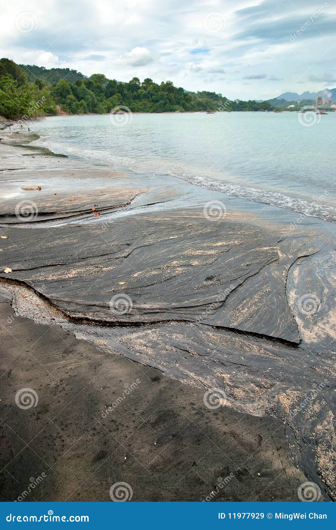 Polluted Beach stock image. Image of rubbish, space, weather - 11977929