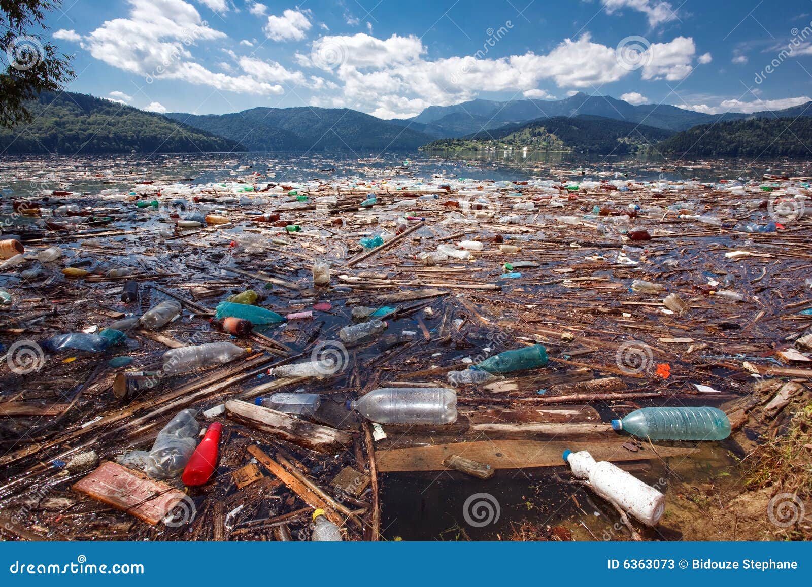 Polluted Beautiful Landscape Stock Photos - Image: 6363073