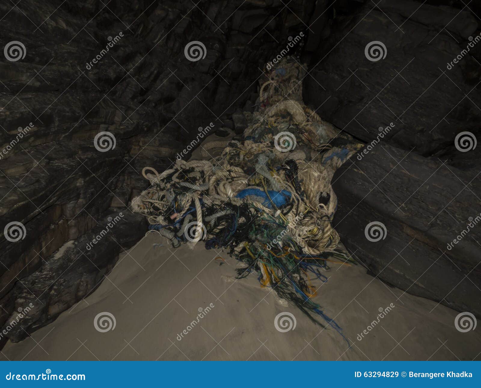Polluted Cave at Tarutao National Park, Thailand Stock Image - Image of ...
