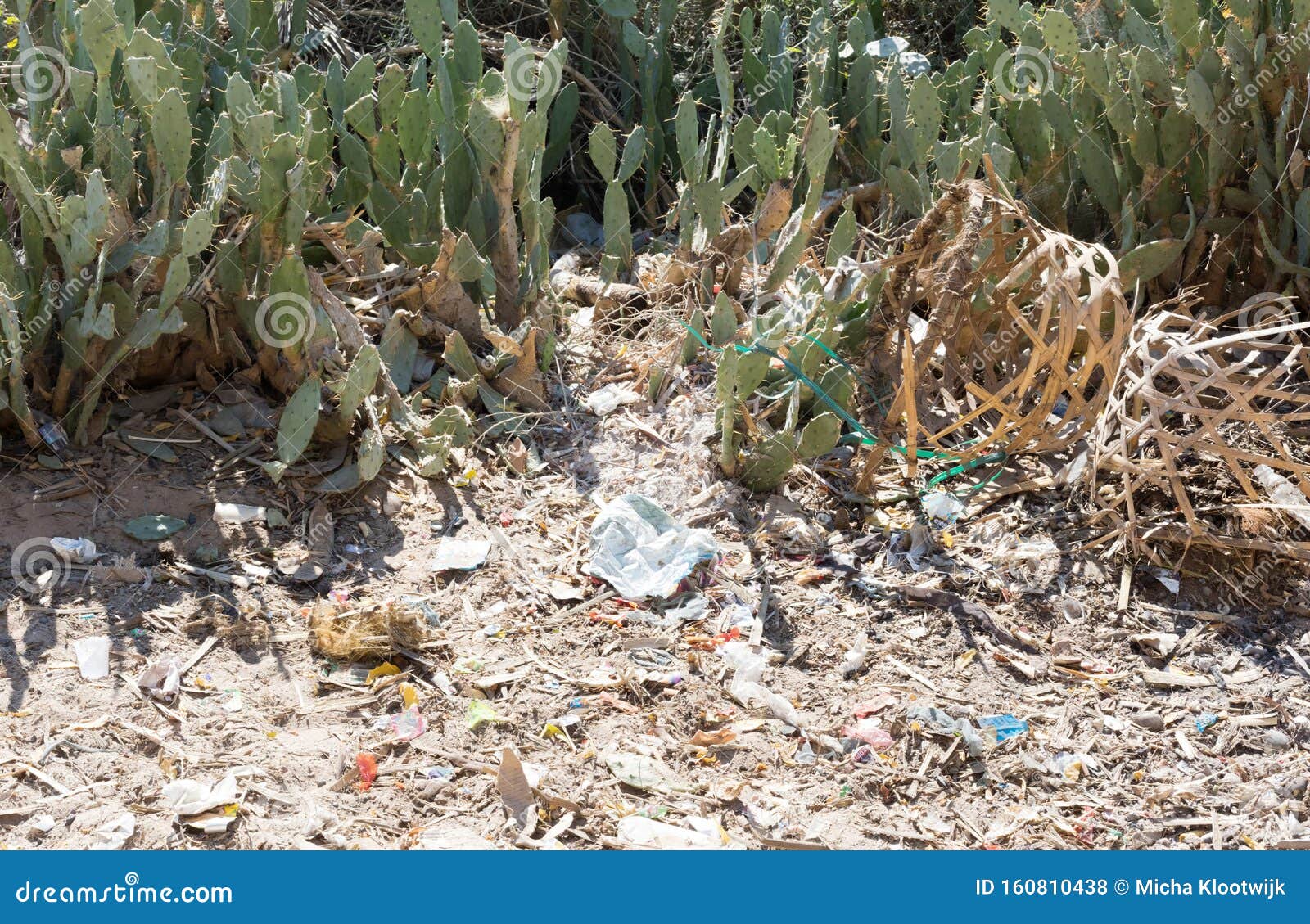 Polluted Land on Madagascar, Africa Stock Photo - Image of bottle ...