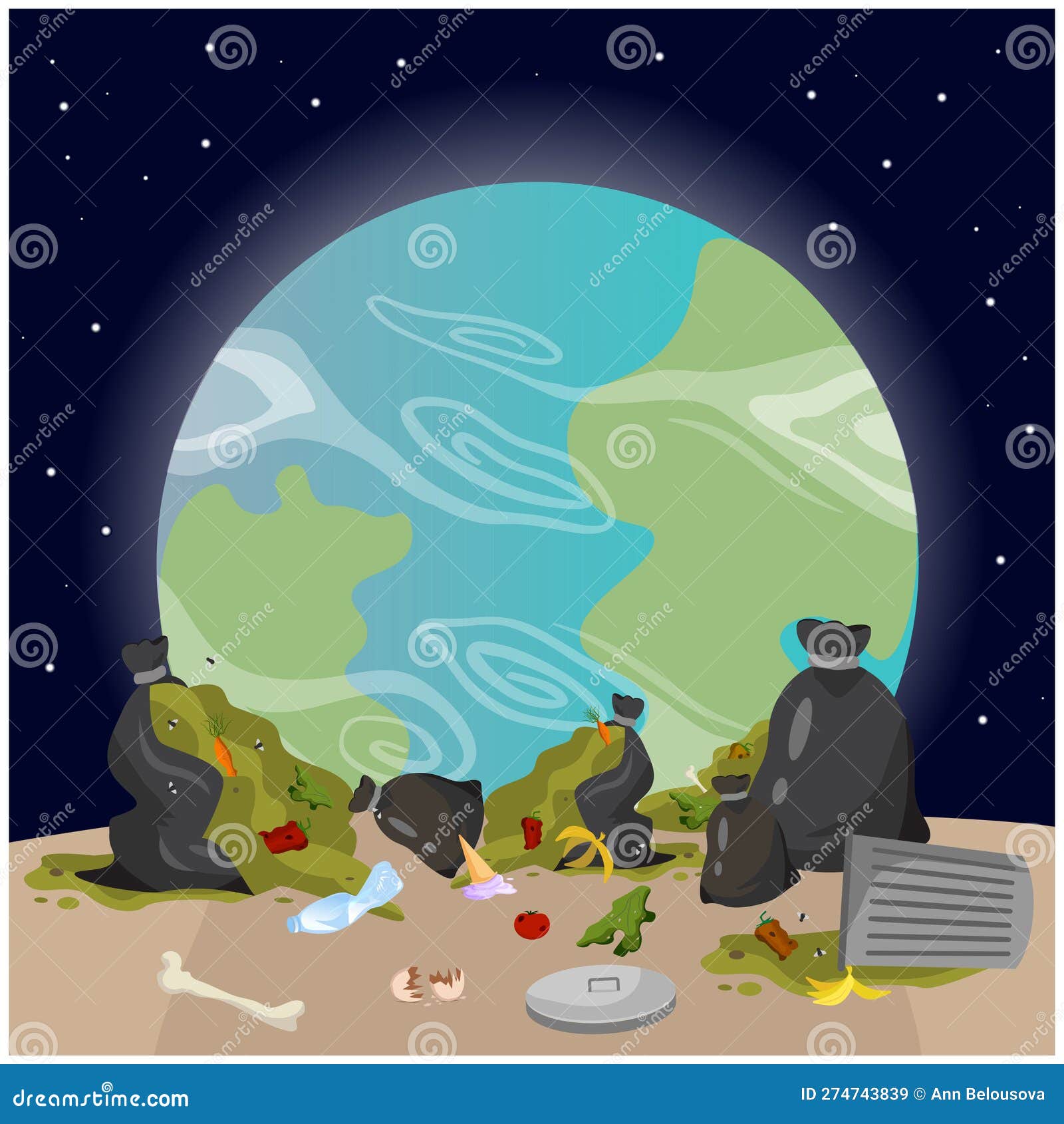 Polluted Planet Earth