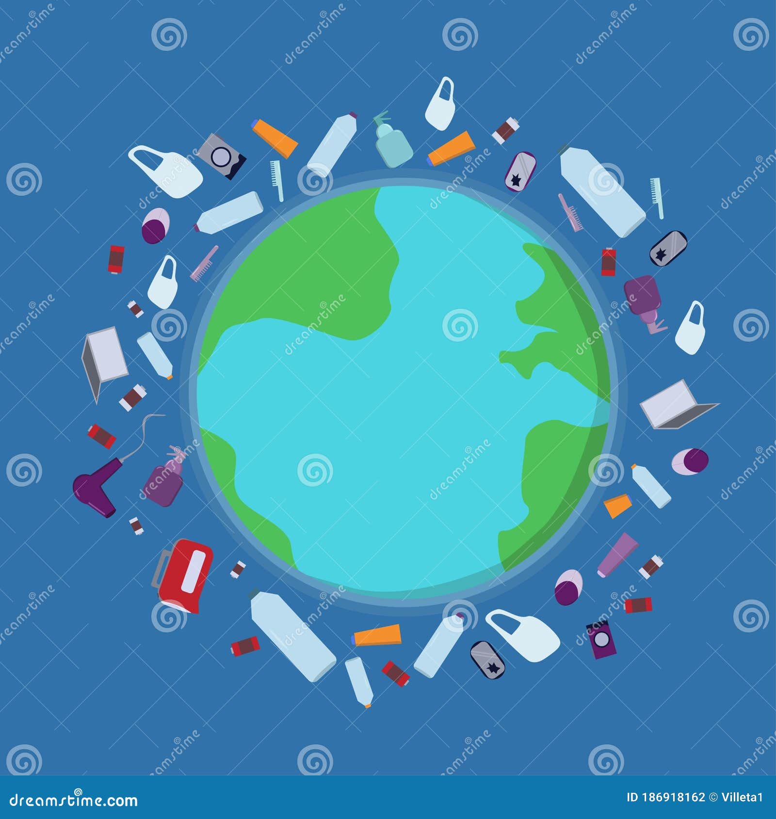 Polluted Planet Icon, Outline Style Vector Illustration | CartoonDealer ... Polluted Planet Icon, Outline Style Vector Illustration | CartoonDealer ...