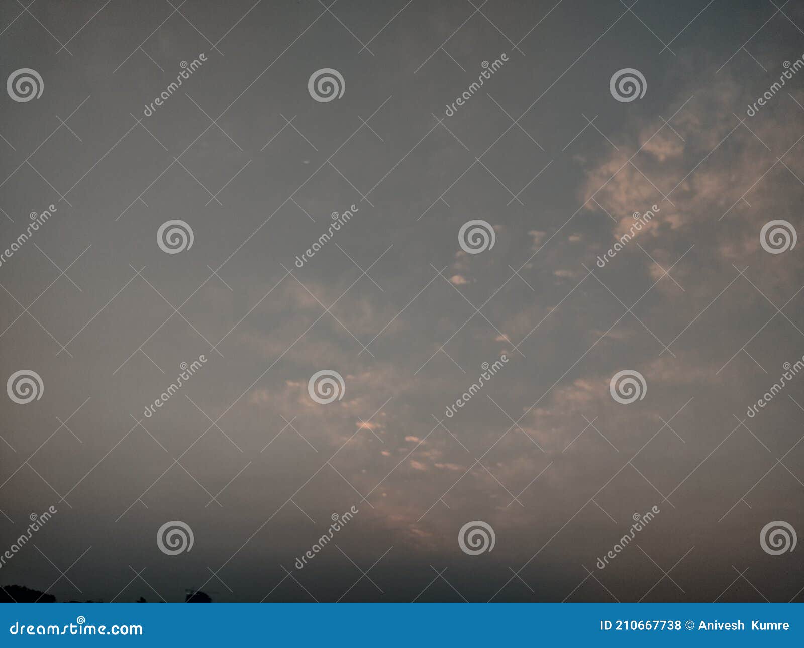 Polluted Sky with Some Clouds Stock Photo - Image of cloud, sunlight ...