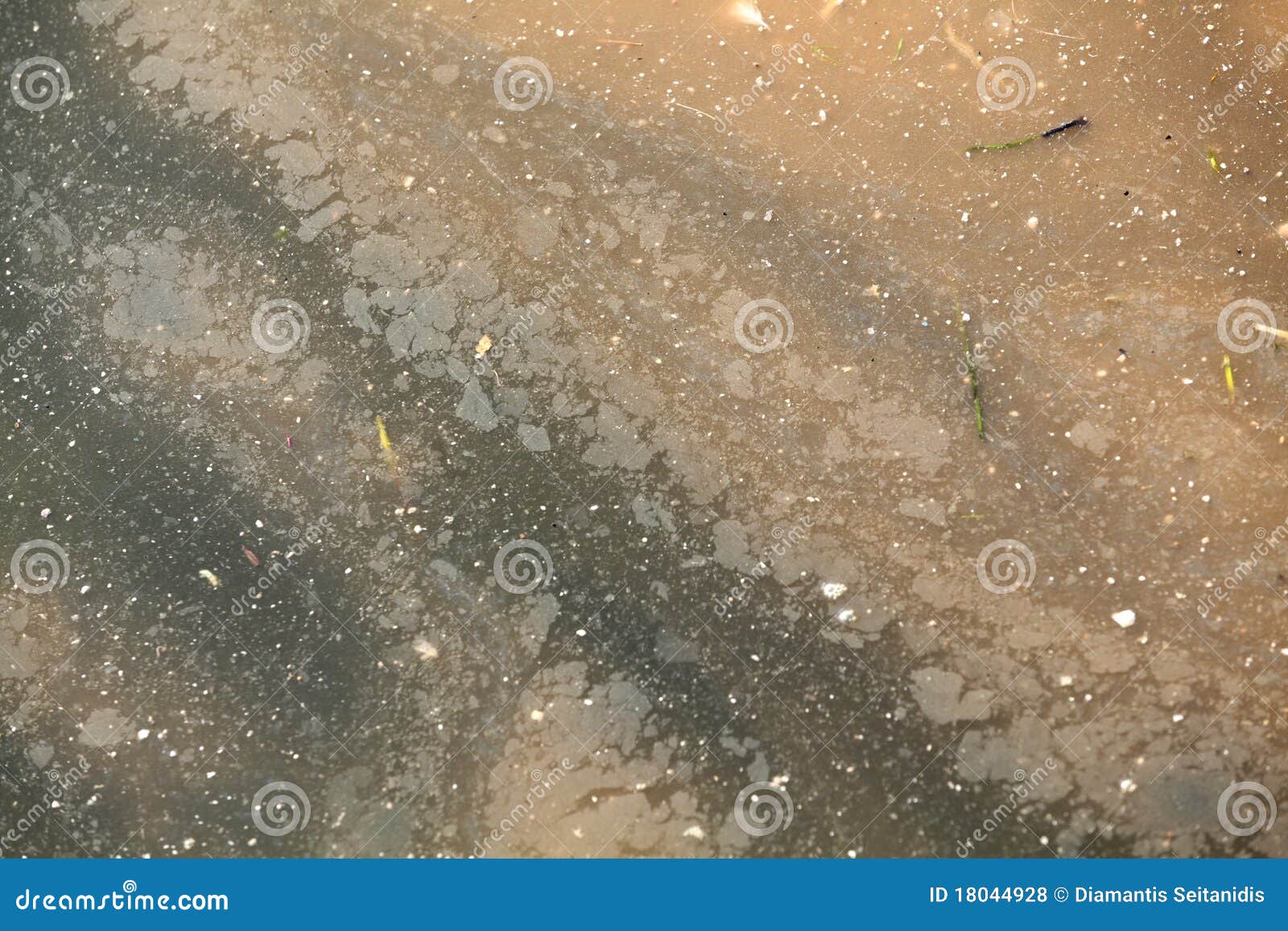 Polluted Water. stock photo. Image of environment, environmental - 18044928