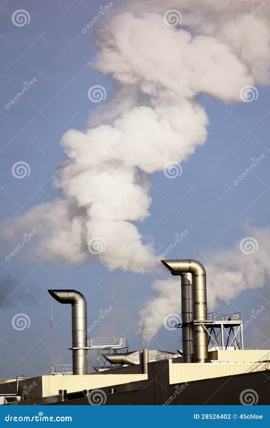 Polluting industry stock photo. Image of environment - 28526402
