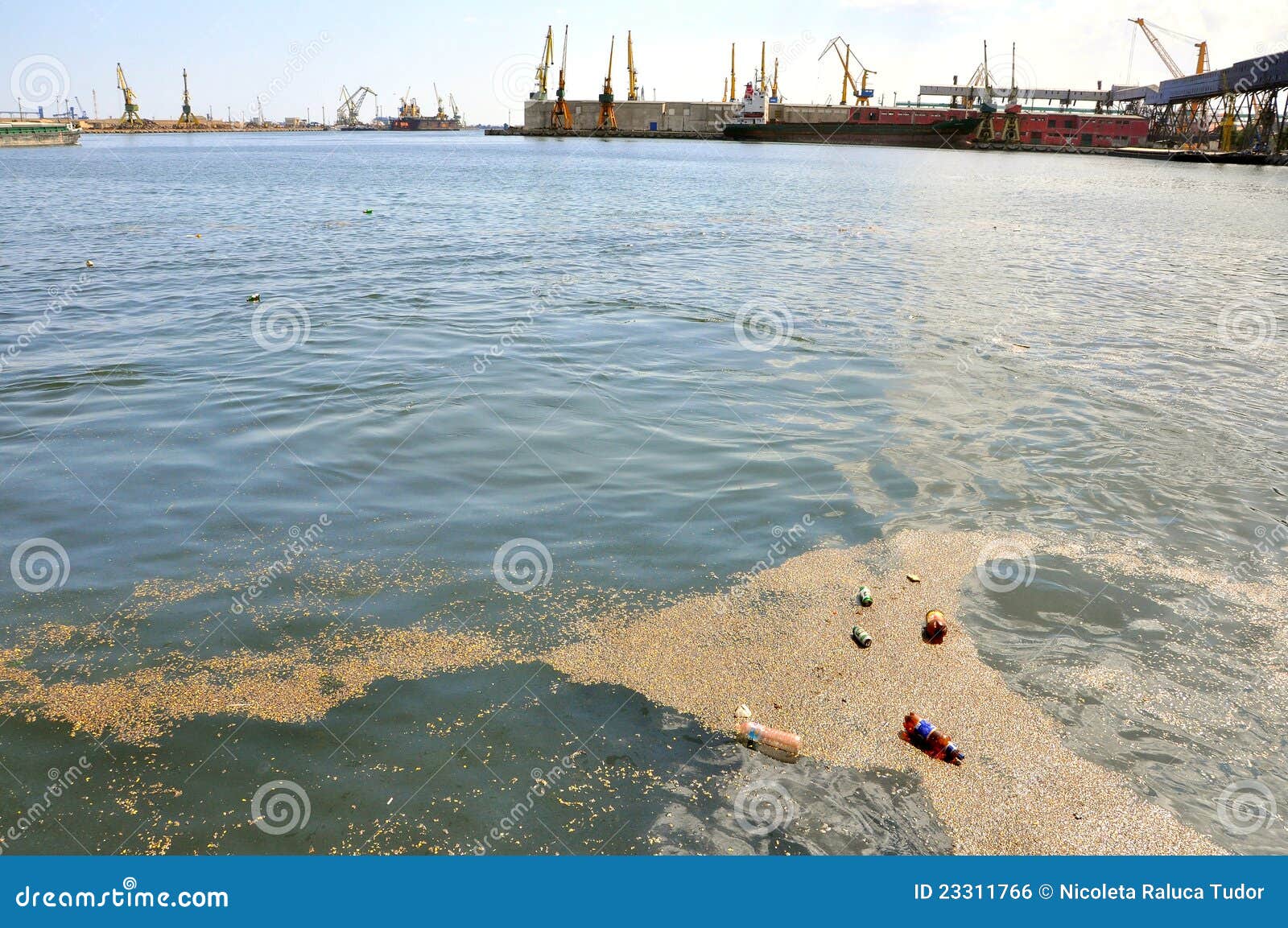 Pollution on the Black Sea Coast in Romania Editorial Photo - Image of ...