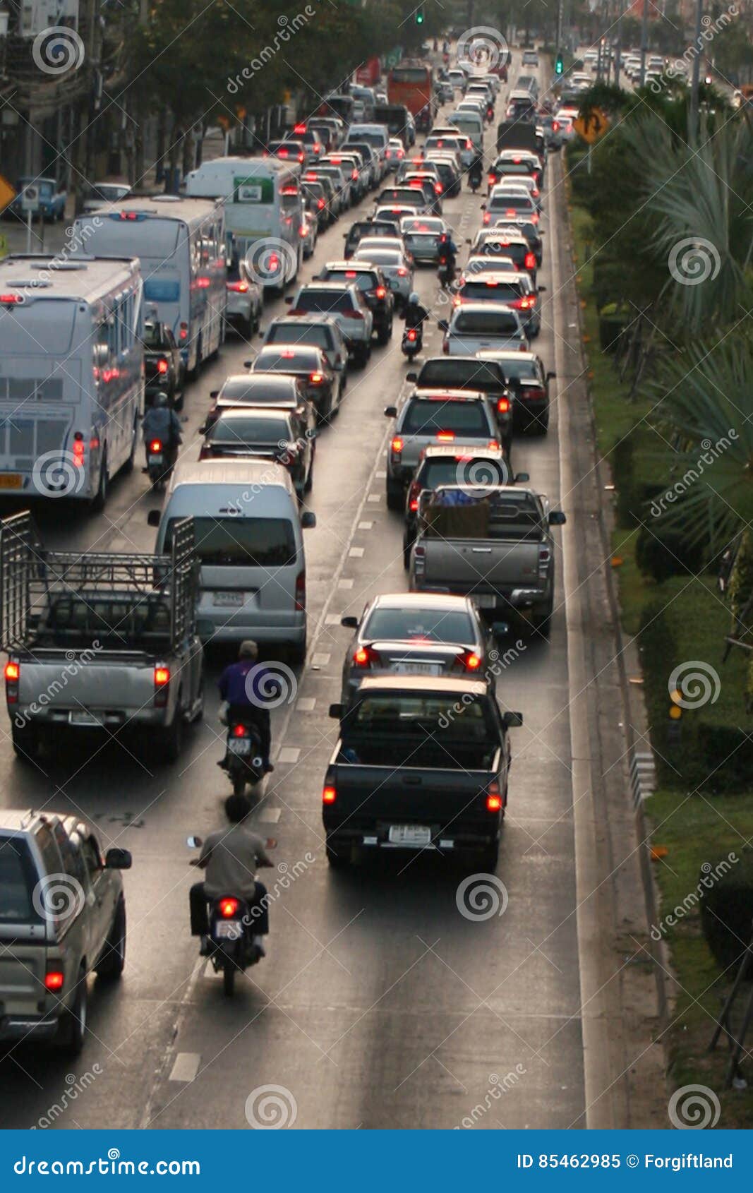 Pollution in city stock image. Image of scope, city, motorcycle - 85462985