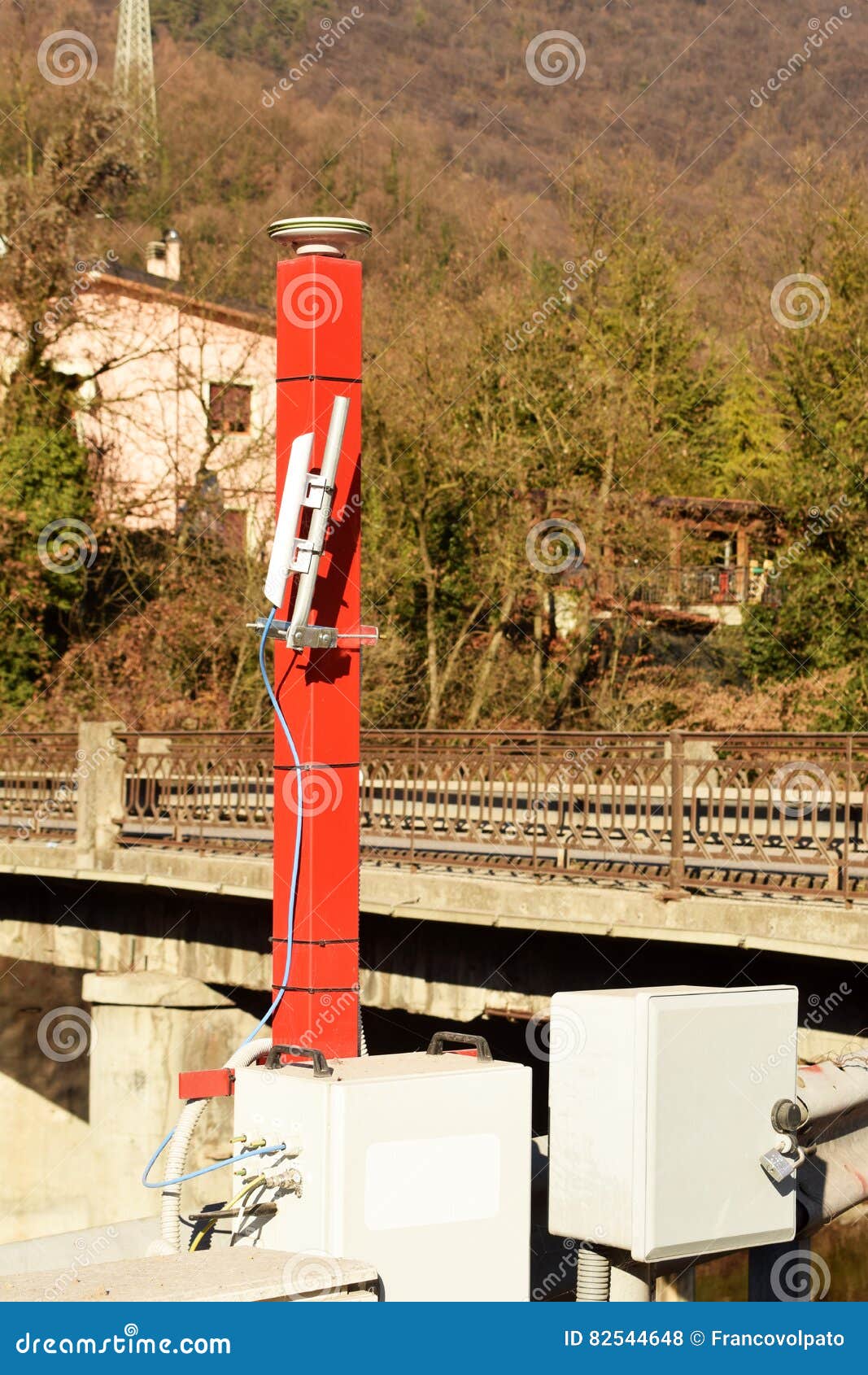 Pollution Detection Control Unit Stock Photo - Image of conservation ...