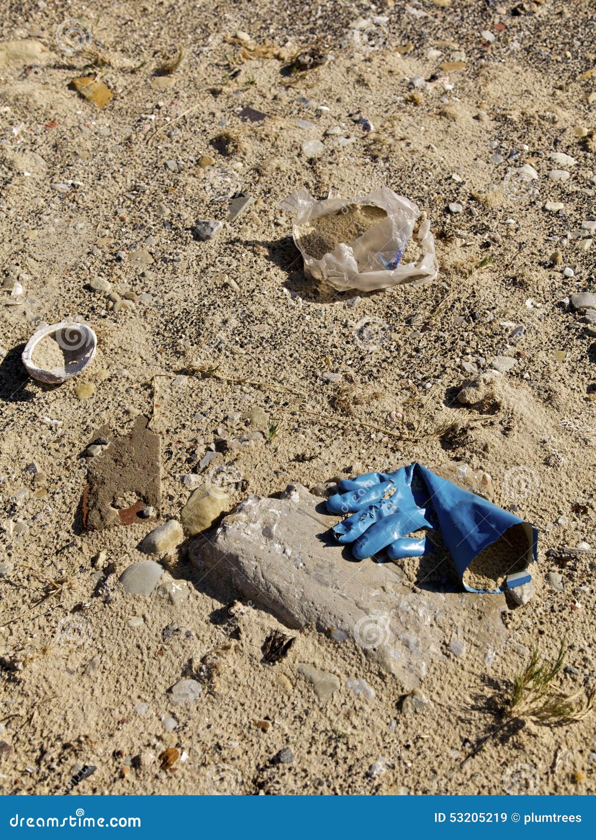 Pollution Effects stock image. Image of deserted, shell - 53205219