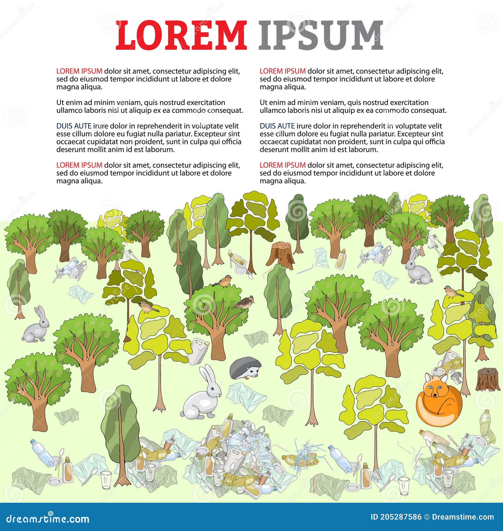 Cleanup Of Forests That Have Been Polluted By Environmental Pollution ...