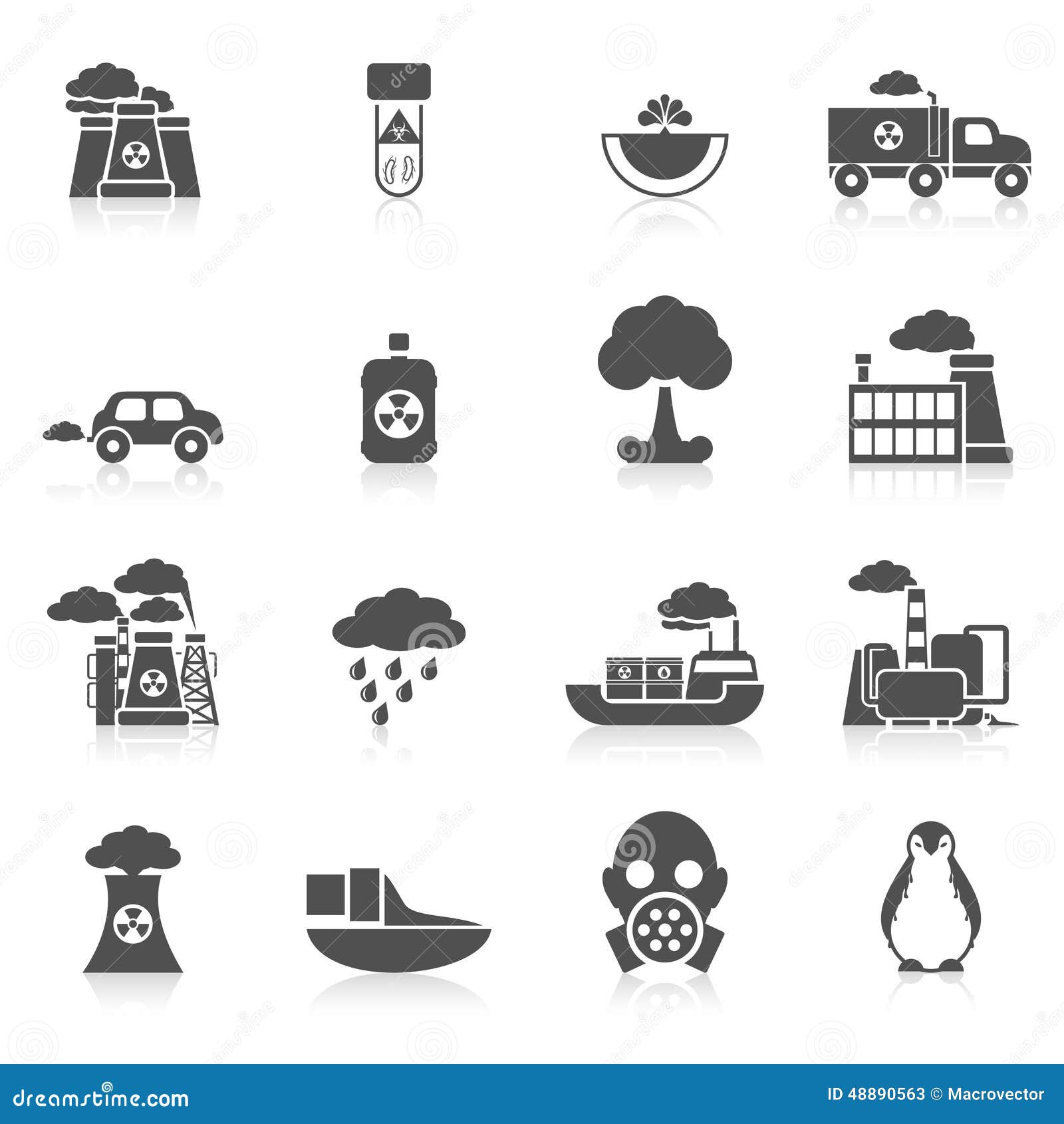 Pollution Icon Black stock vector. Illustration of computer - 48890563 Pollution Icon Black stock vector. Illustration of computer - 48890563