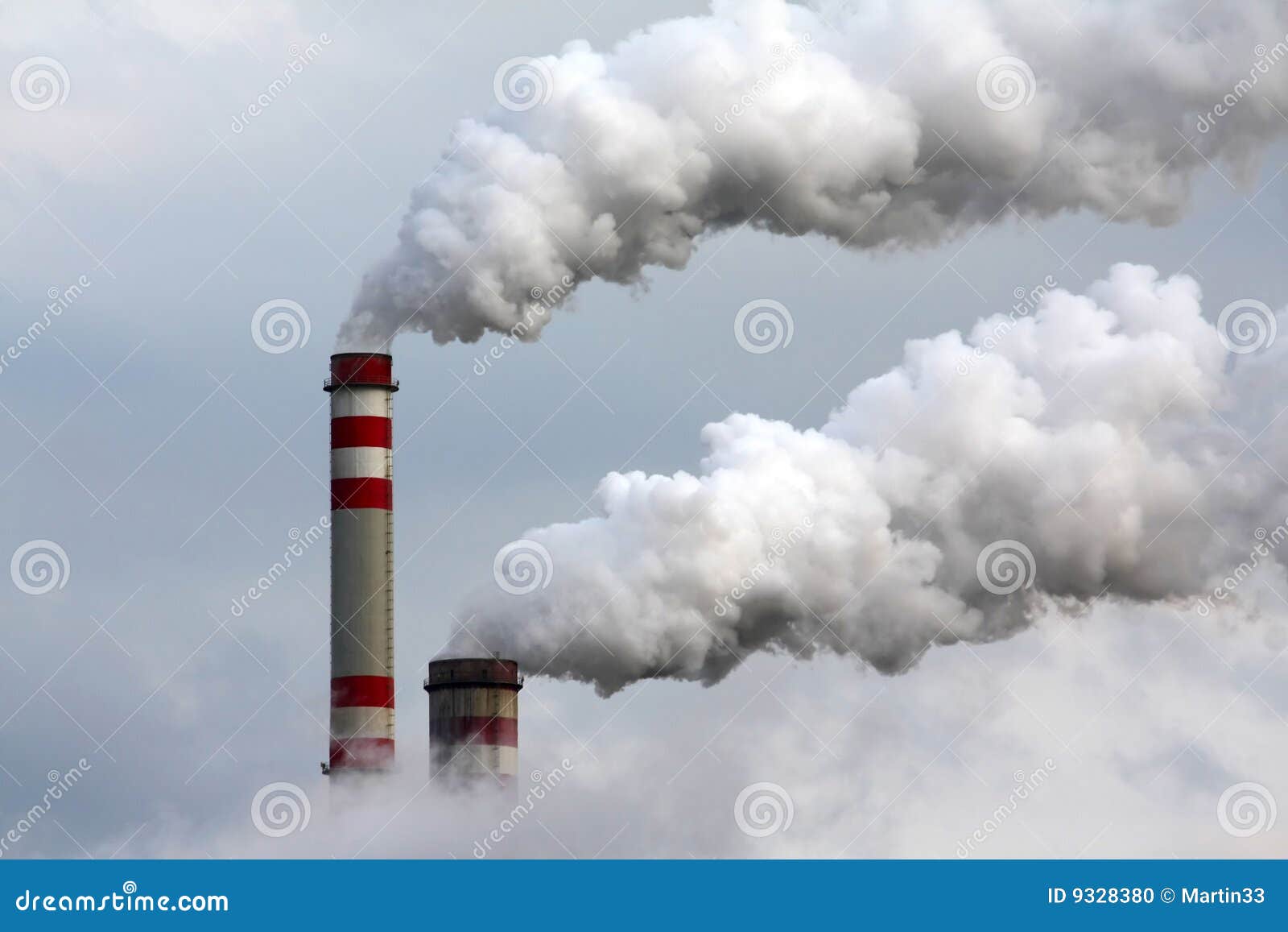 Pollution industrielle photo stock. Image du industrie - 9328380