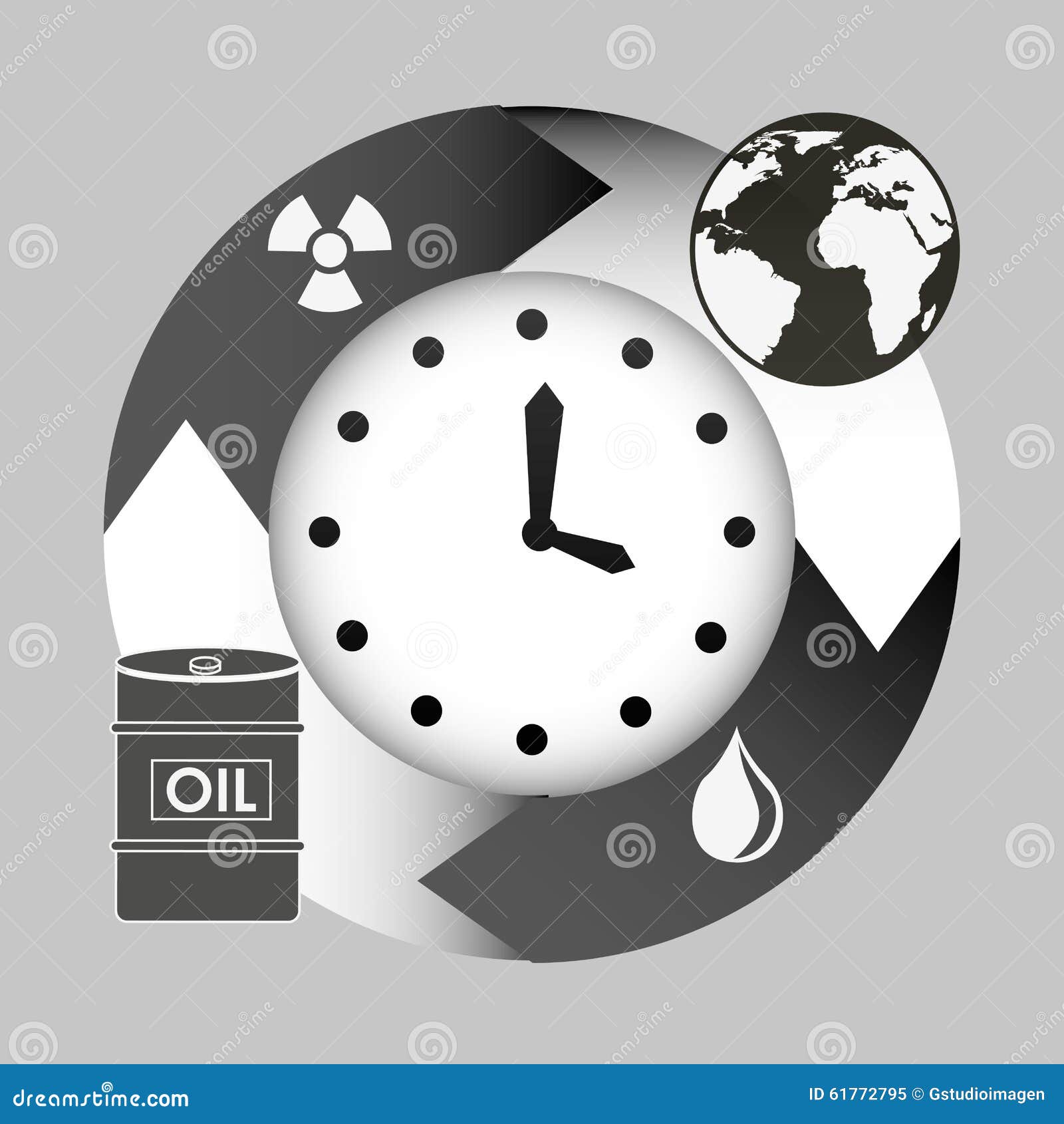 Pollution Infographics Design Stock Vector - Illustration of ...