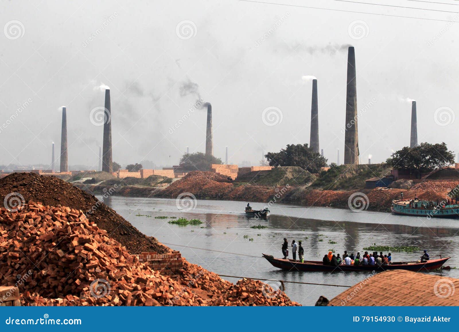 Pollution editorial image. Image of break, dust, bangladesh - 79154930